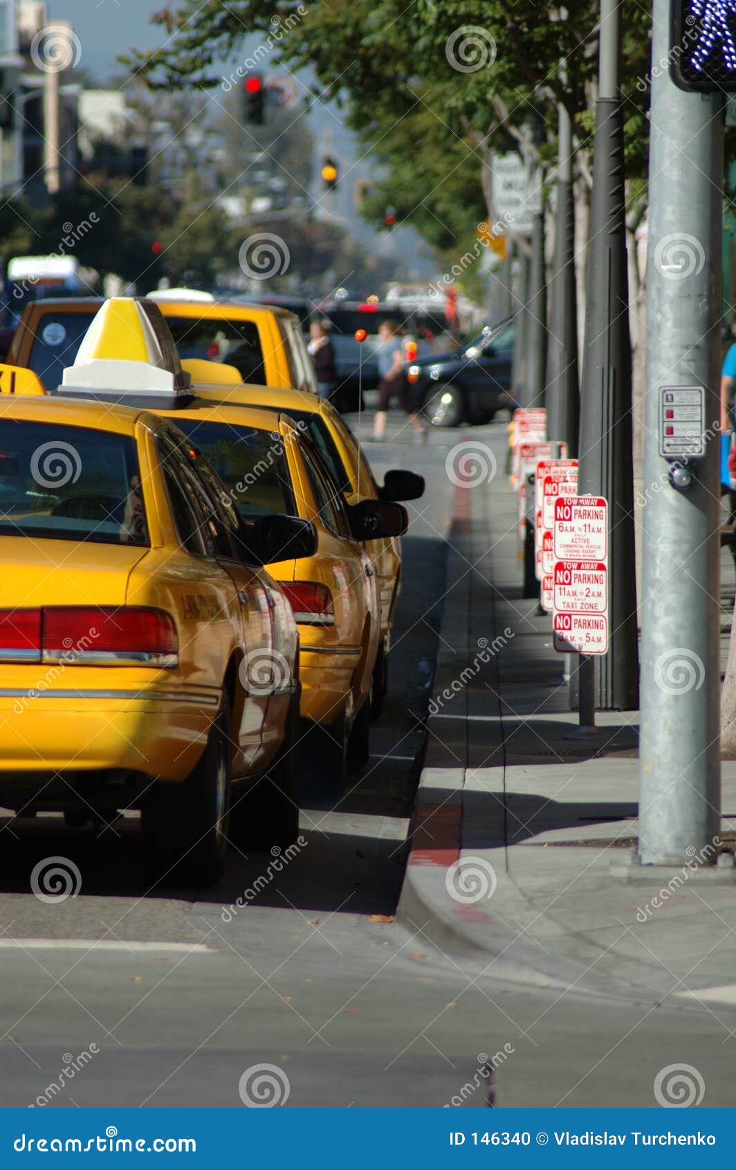 Taxi line stock photo. Image of parking, traffic, santa - 146340