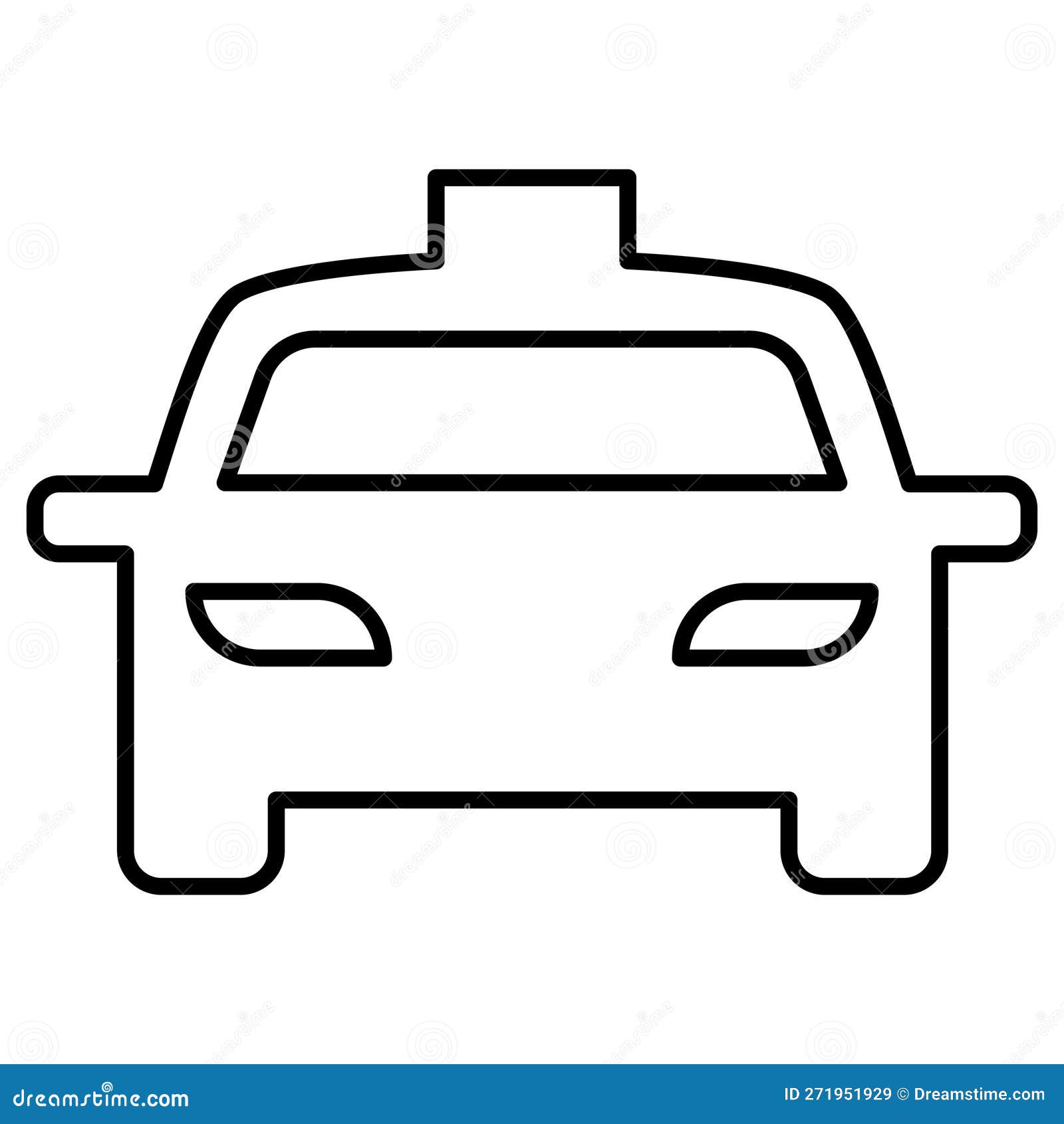 Taxi Line Service Flyer Banner Posters Card Set. Vector | CartoonDealer ...