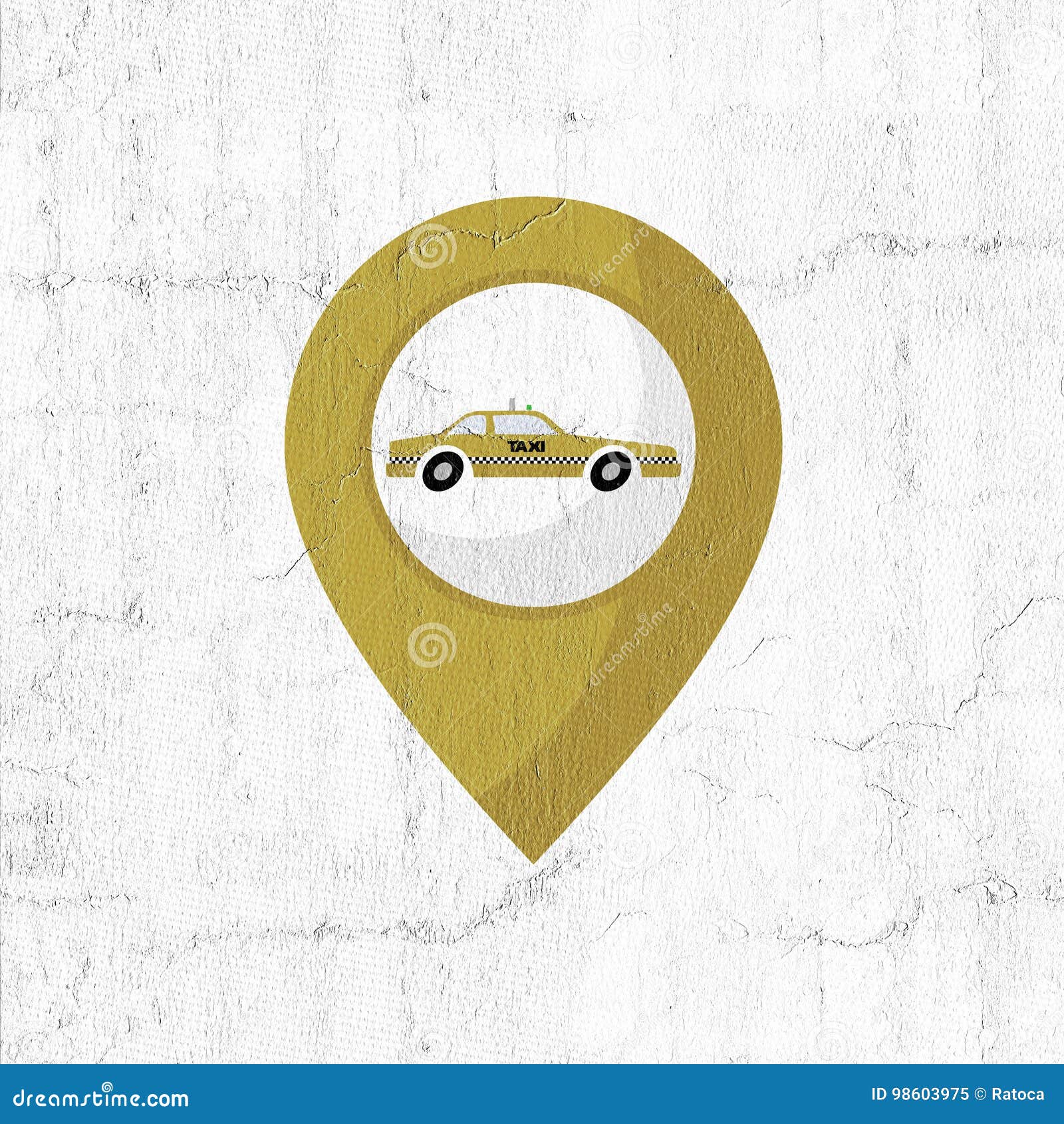 Taxi location point design stock illustration. Illustration of graphic ...