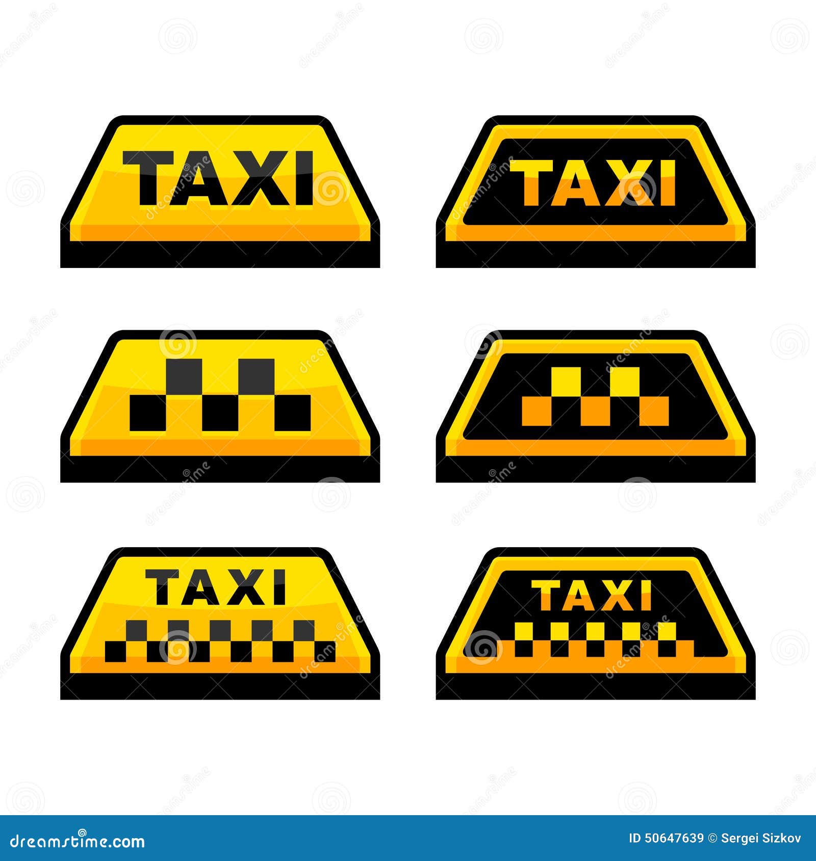 Taxi Logo Vector Illustration | CartoonDealer.com #12427092