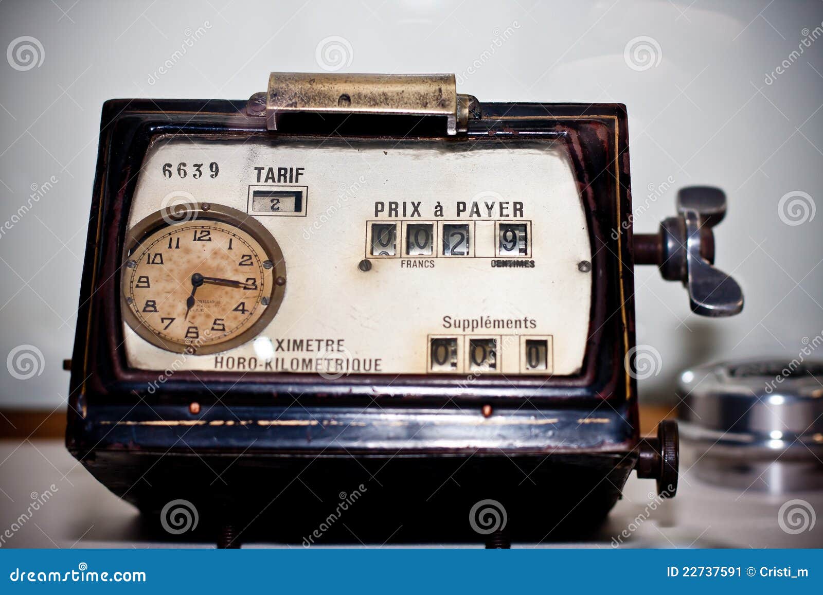 Taxi meter stock image. Image of meter, show, money, fare - 22737591