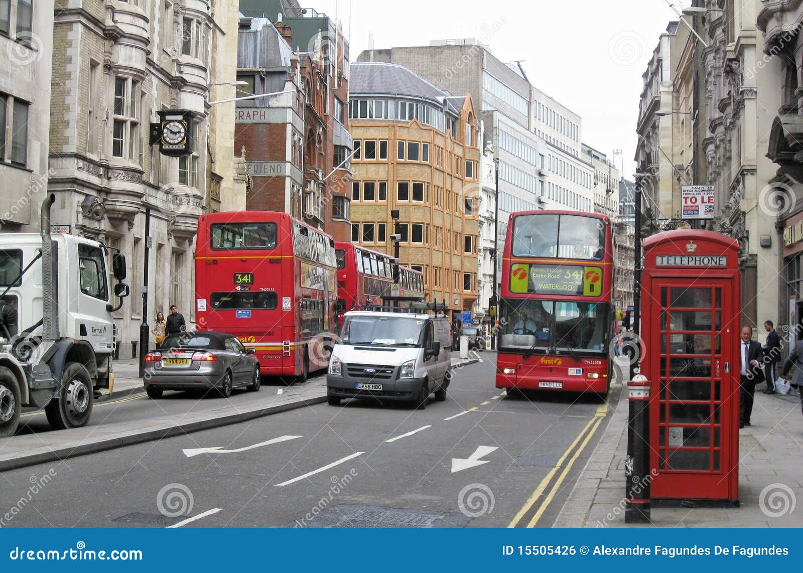 Taxi and Red Bus in London editorial photo. Image of traffic - 15505426