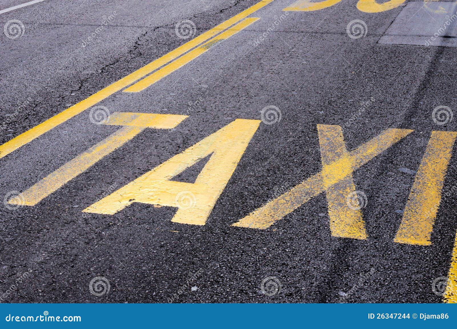 Taxi sign stock photo. Image of belgrade, city, traffic - 26347244