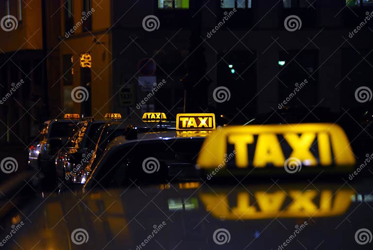 Taxi stand stock photo. Image of movement, automobile - 1801166