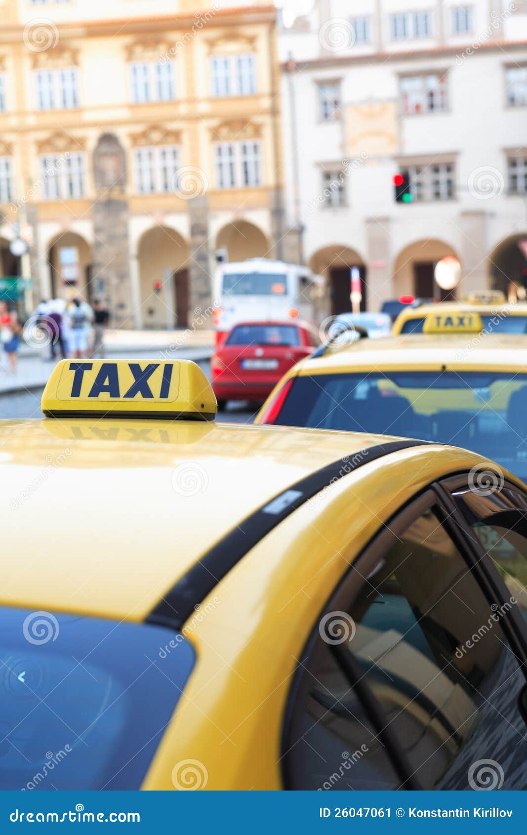 Taxi Stand stock image. Image of transport, city, passenger - 26047061