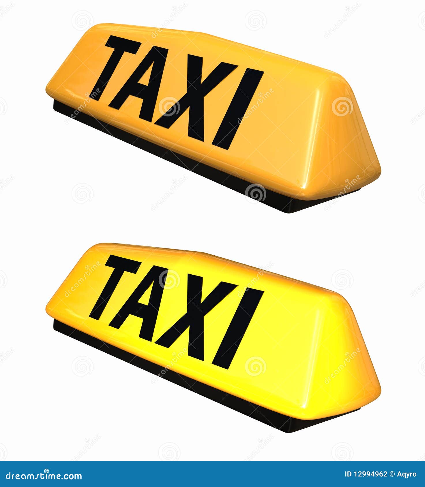 Taxi symbol 3d model stock illustration. Illustration of late - 12994962