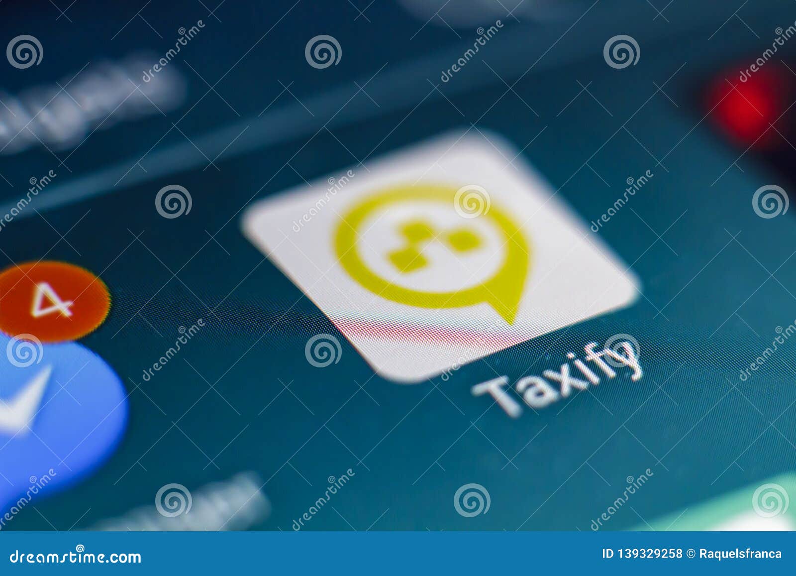 Taxify App on Smartphone Screen Editorial Stock Photo - Image of button ...