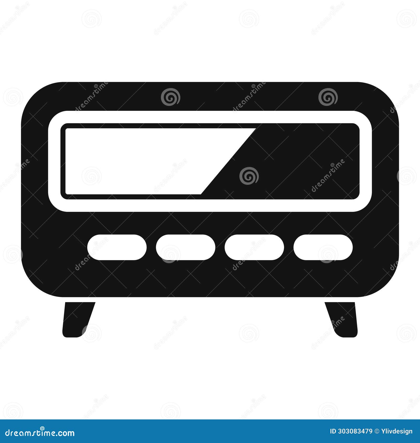 Taximeter Accessory Icon Simple Vector. Cab Meter Face Stock Vector ...