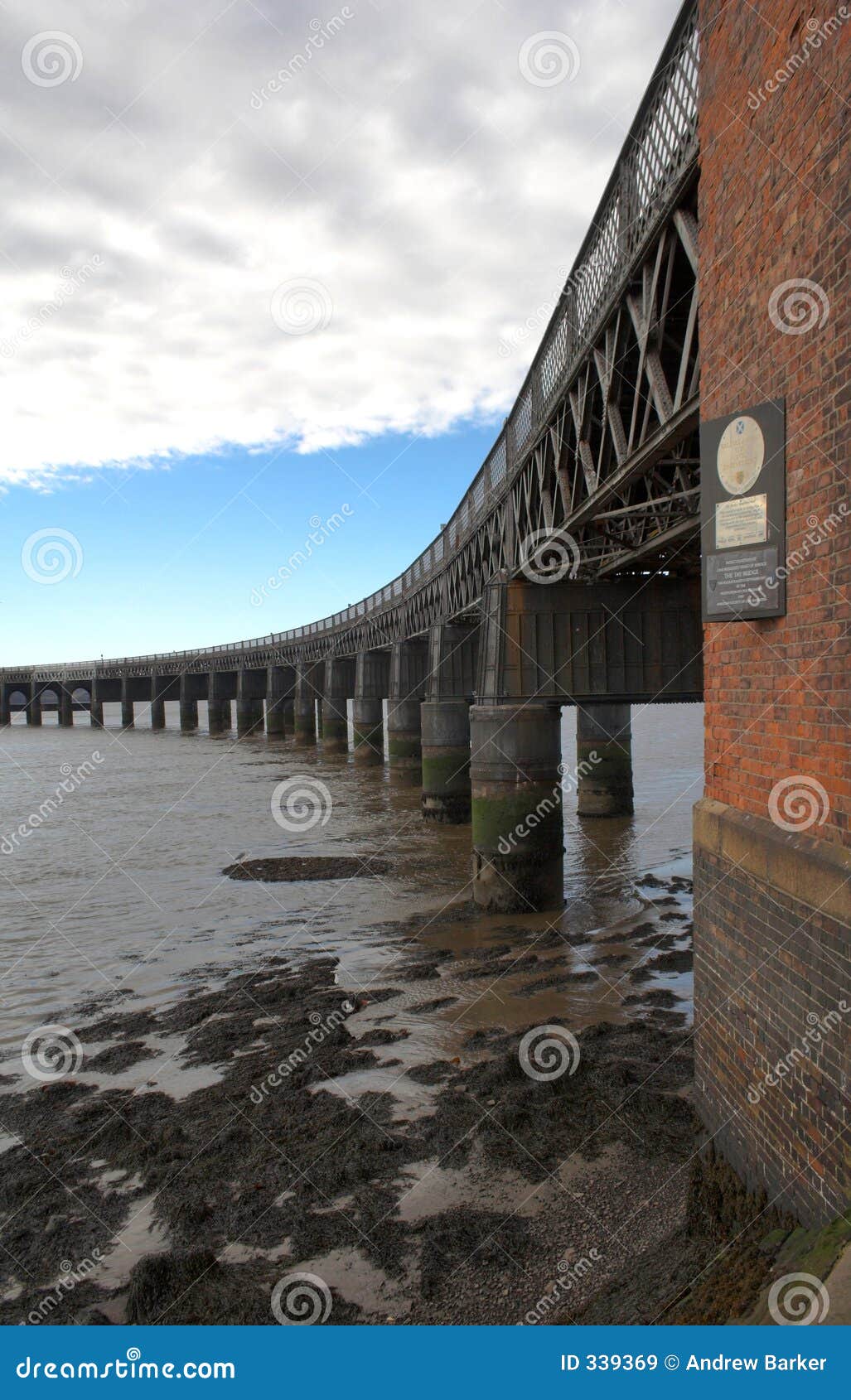 Tay Bridge stock image. Image of transport, bouche, firth - 339369