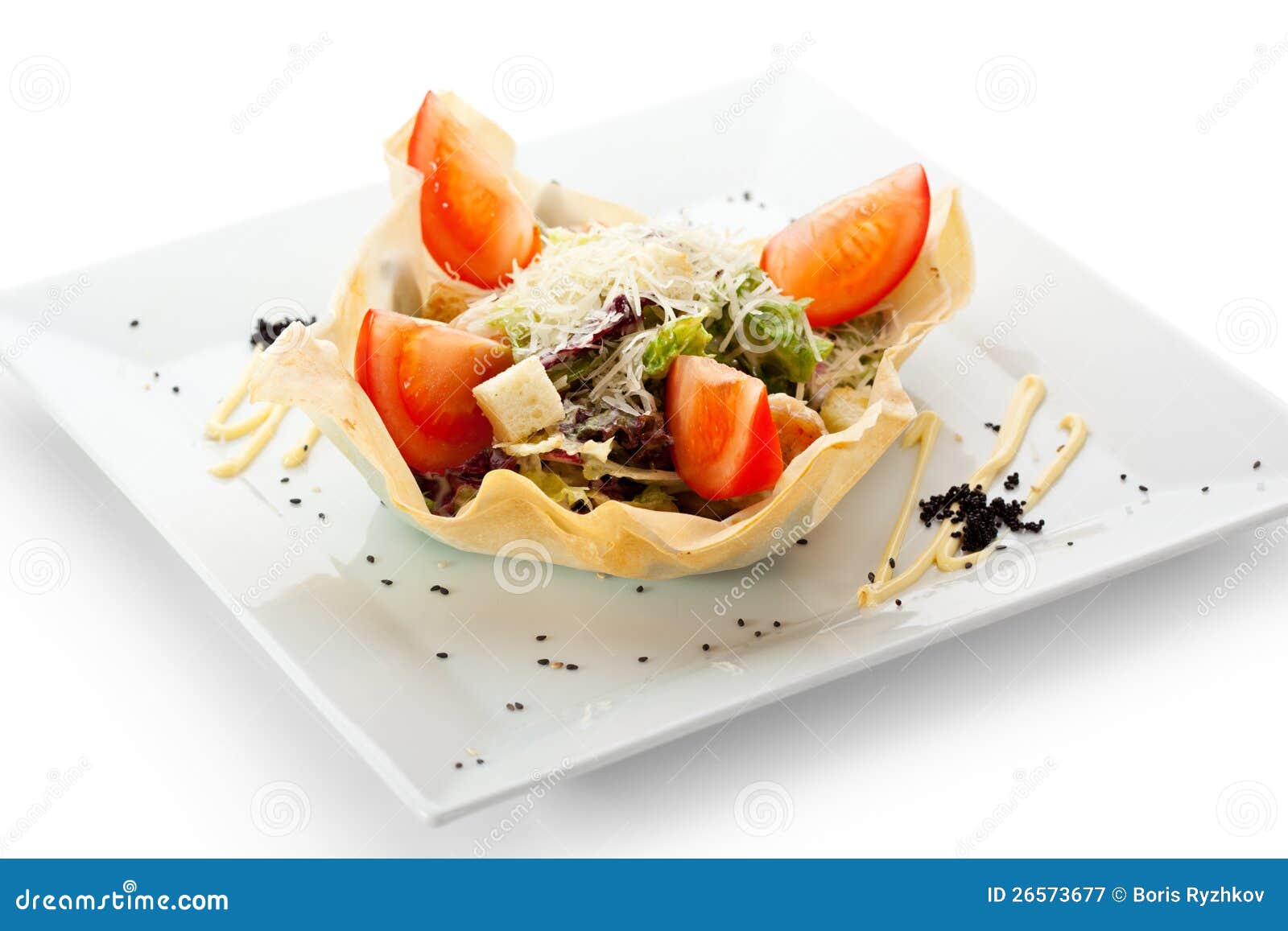 Tazón De Fuente De Ensalada Imagen de archivo - Imagen de italiano ...