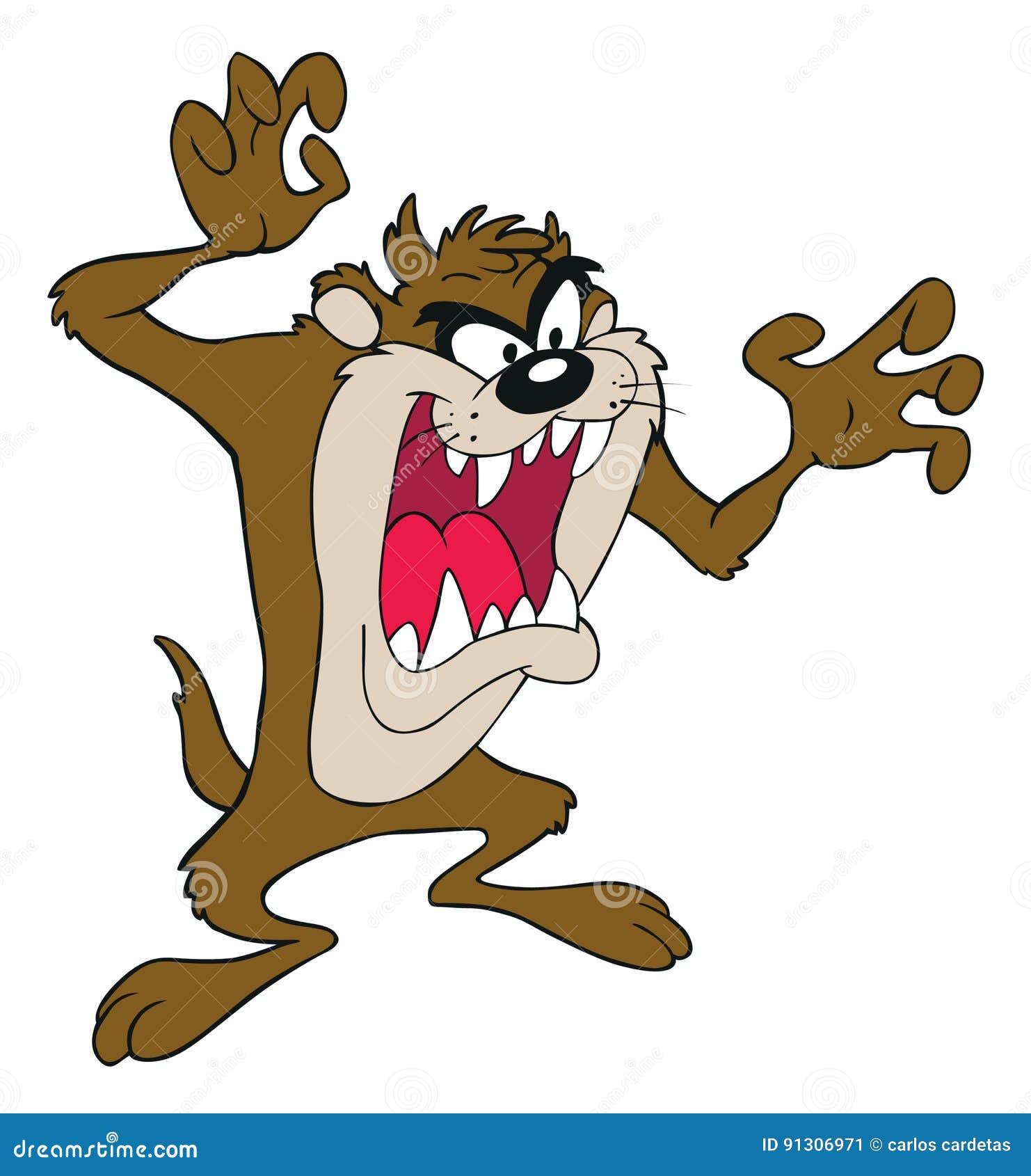 Taz Tasmanian Illustration Cartoon Editorial Photo - Illustration of ...