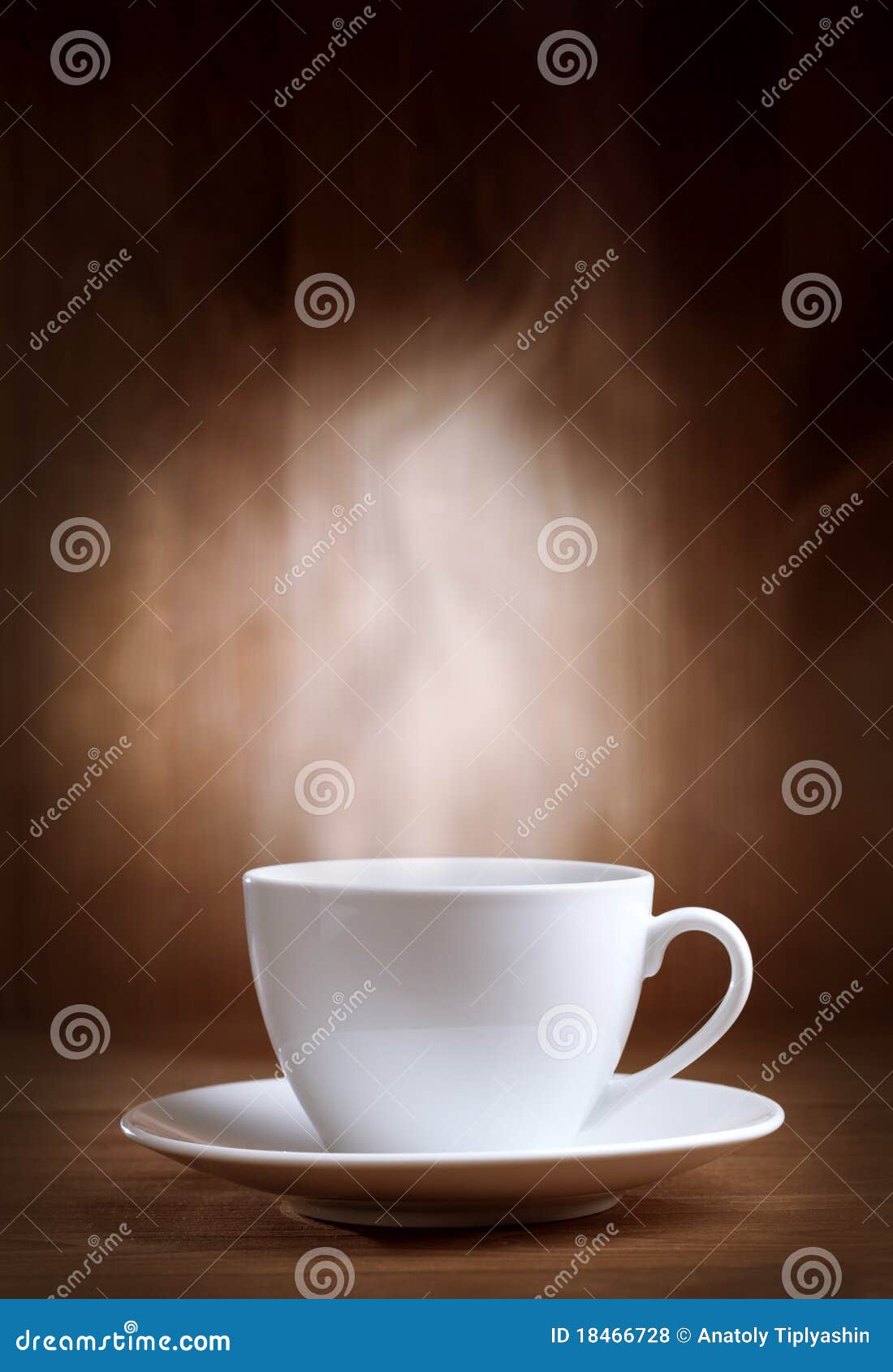 Taza de café con humo foto de archivo. Imagen de vapor - 18466728