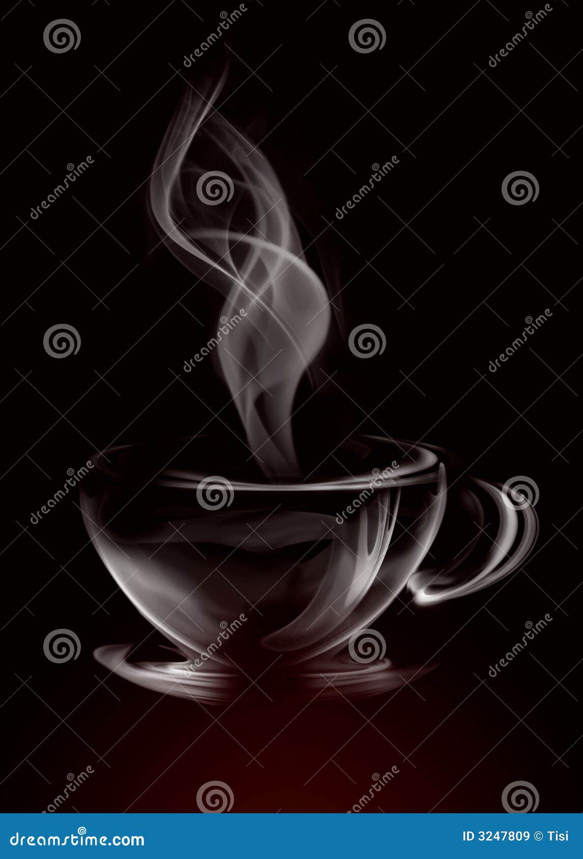 Taza del humo de café imagen de archivo. Imagen de aroma - 3247809