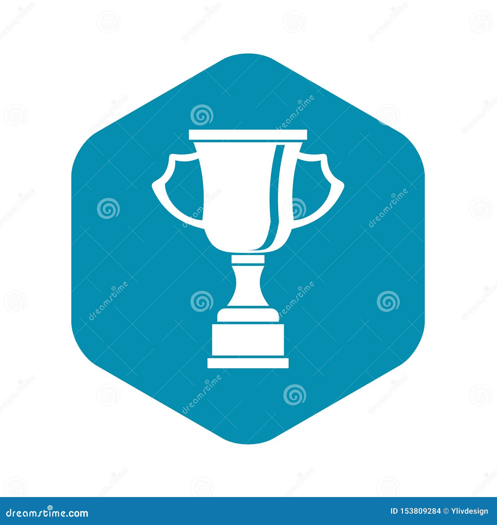 Taza Para El Icono Del Triunfo, Estilo Simple Ilustración del Vector ...