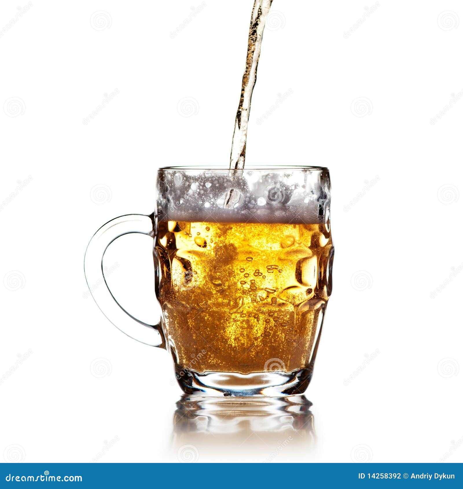 Tazza della pinta di birra fotografia stock. Immagine di conservazione ...