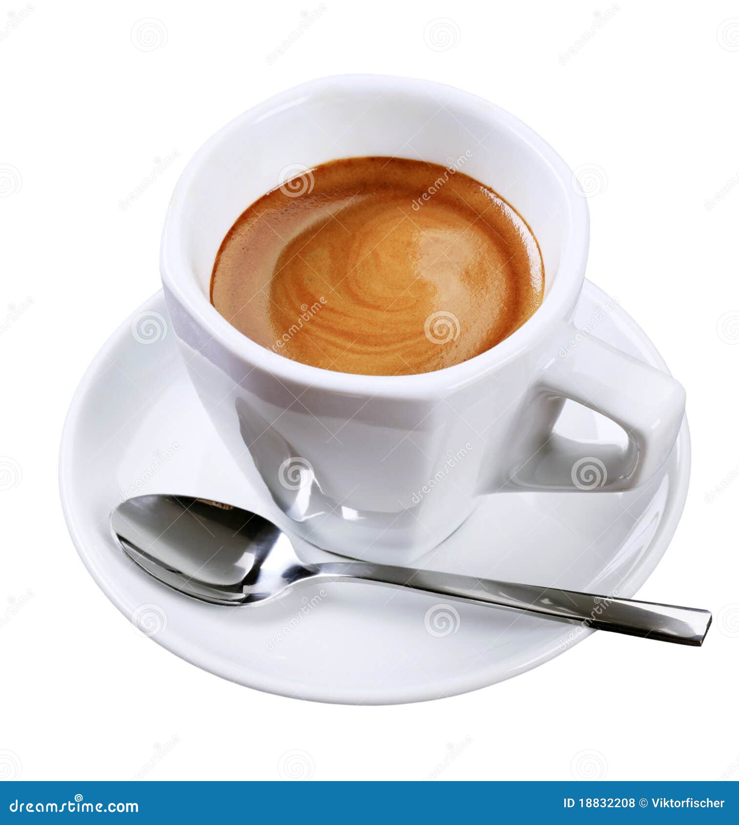 Tazza di caffè espresso fotografia stock. Immagine di bevanda - 18832208