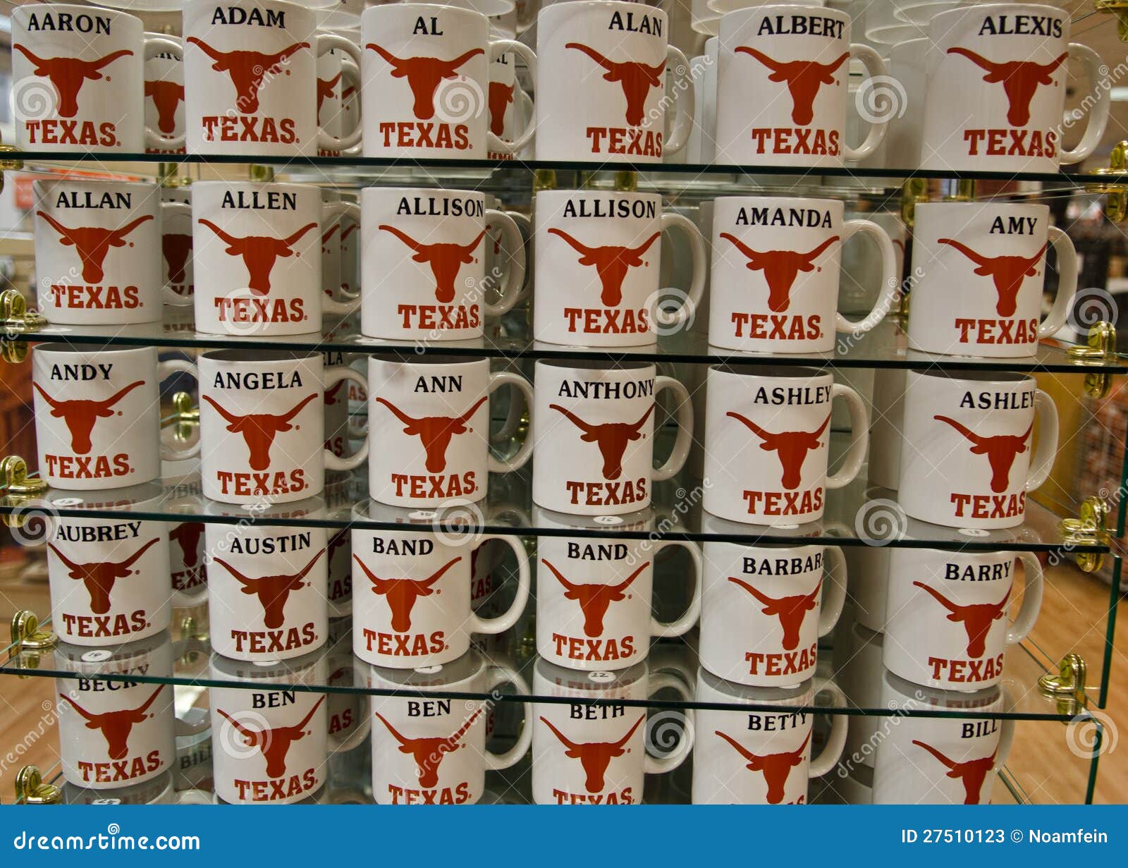 Tazze Delle Mucche Texane Del Texas Fotografia Stock Editoriale ...