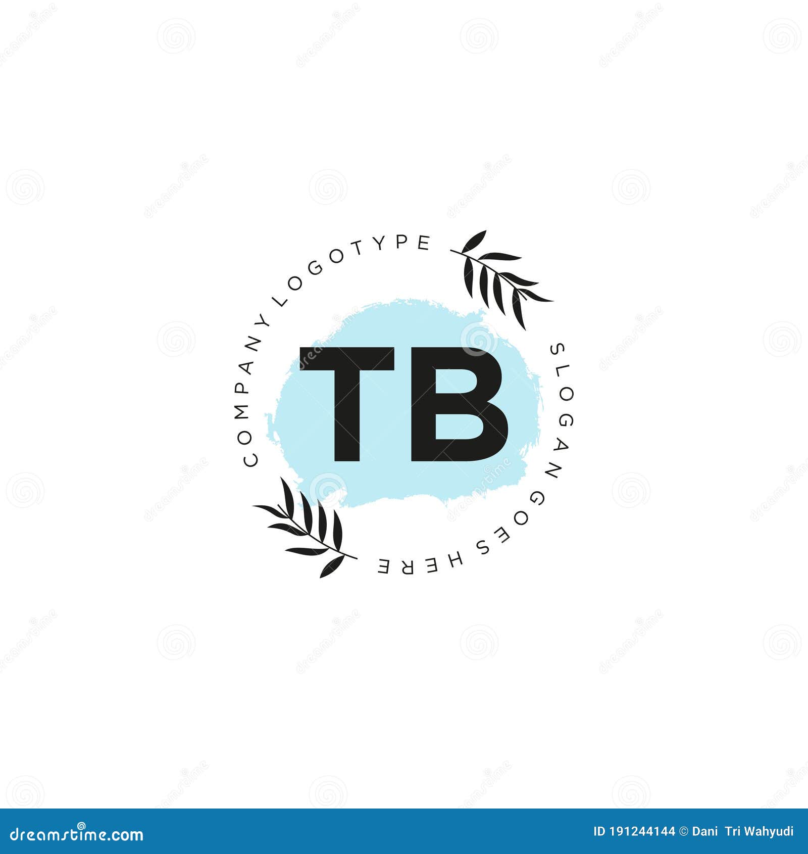 TB Letter Logo Icon Design Template Elements Stock Vector ...