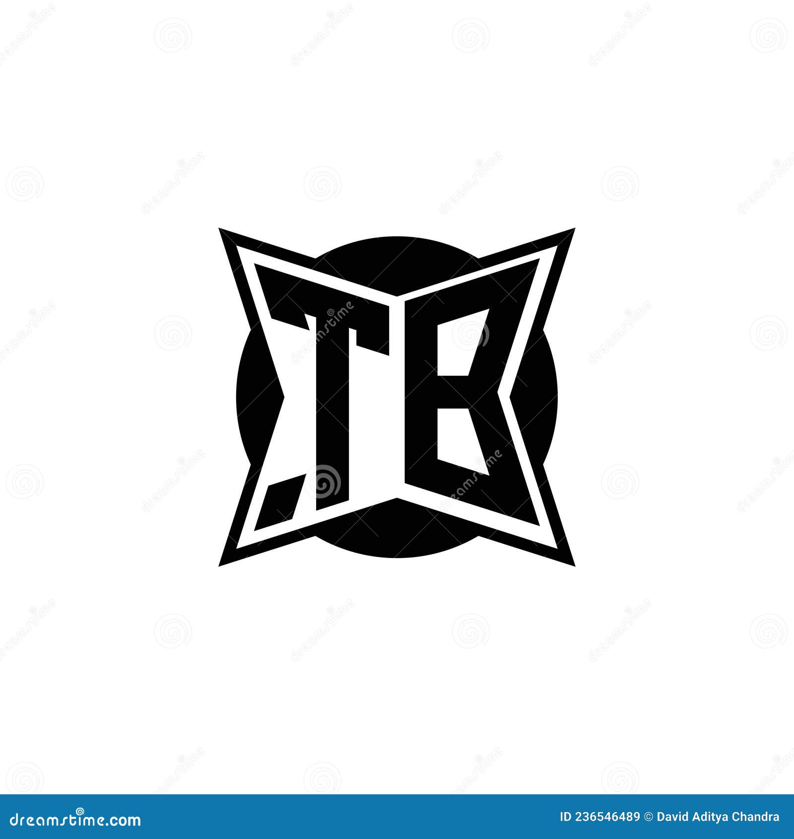 TB Logo Monogram Geometric Modern Design Stock Vector - Illustration of ...