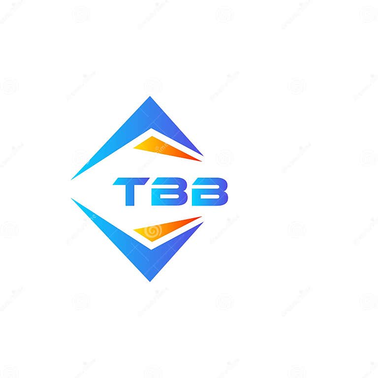 TBB Abstract Technology Logo Design on White Background. TBB Creative ...