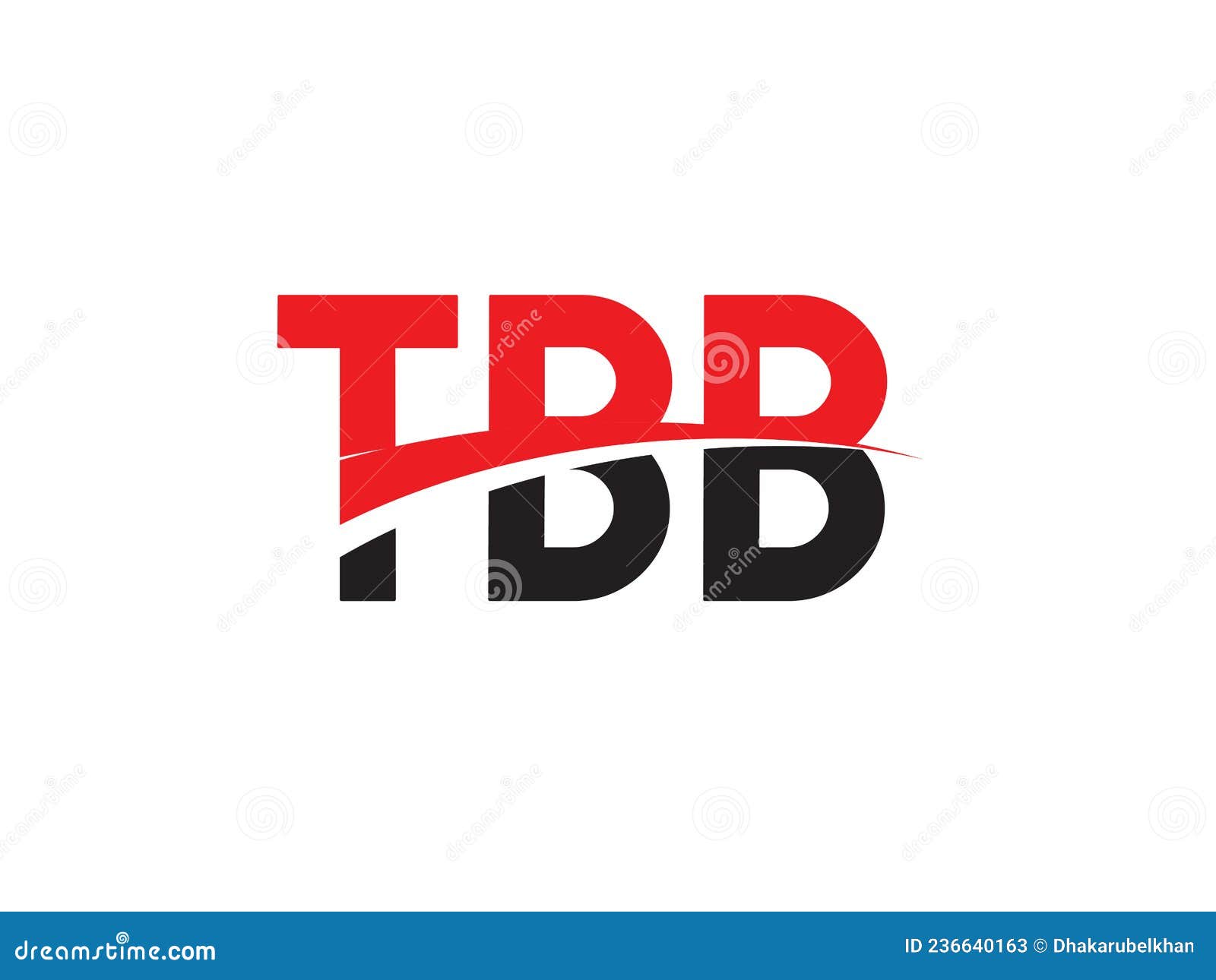 TBB Letter Initial Logo Design Vector Illustration Stock Vector ...