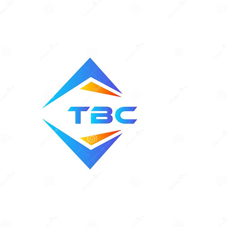 TBC Abstract Technology Logo Design on White Background. TBC Creative ...