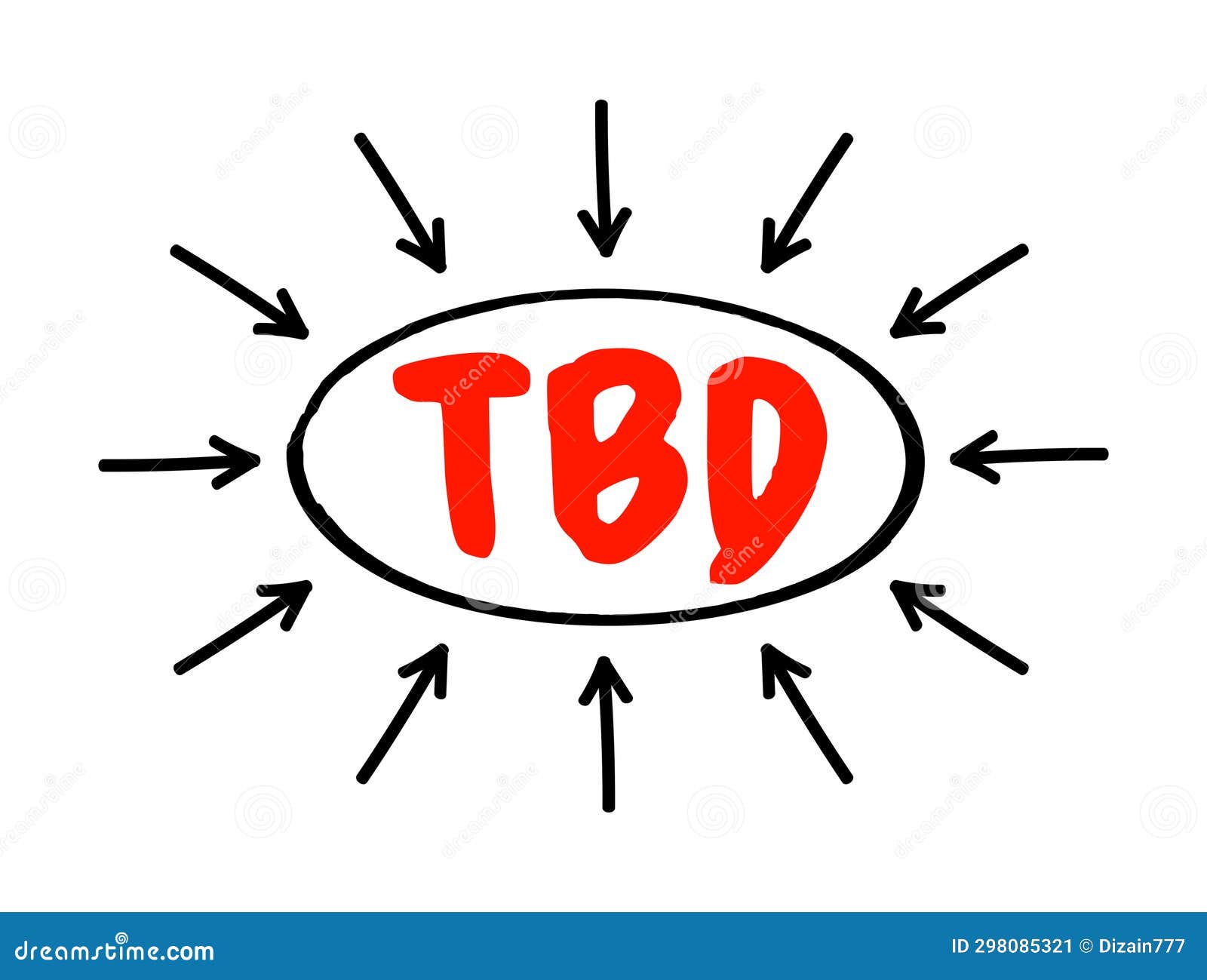 TBD - To Be Defined Acronym, Business Concept Background Royalty-Free ...