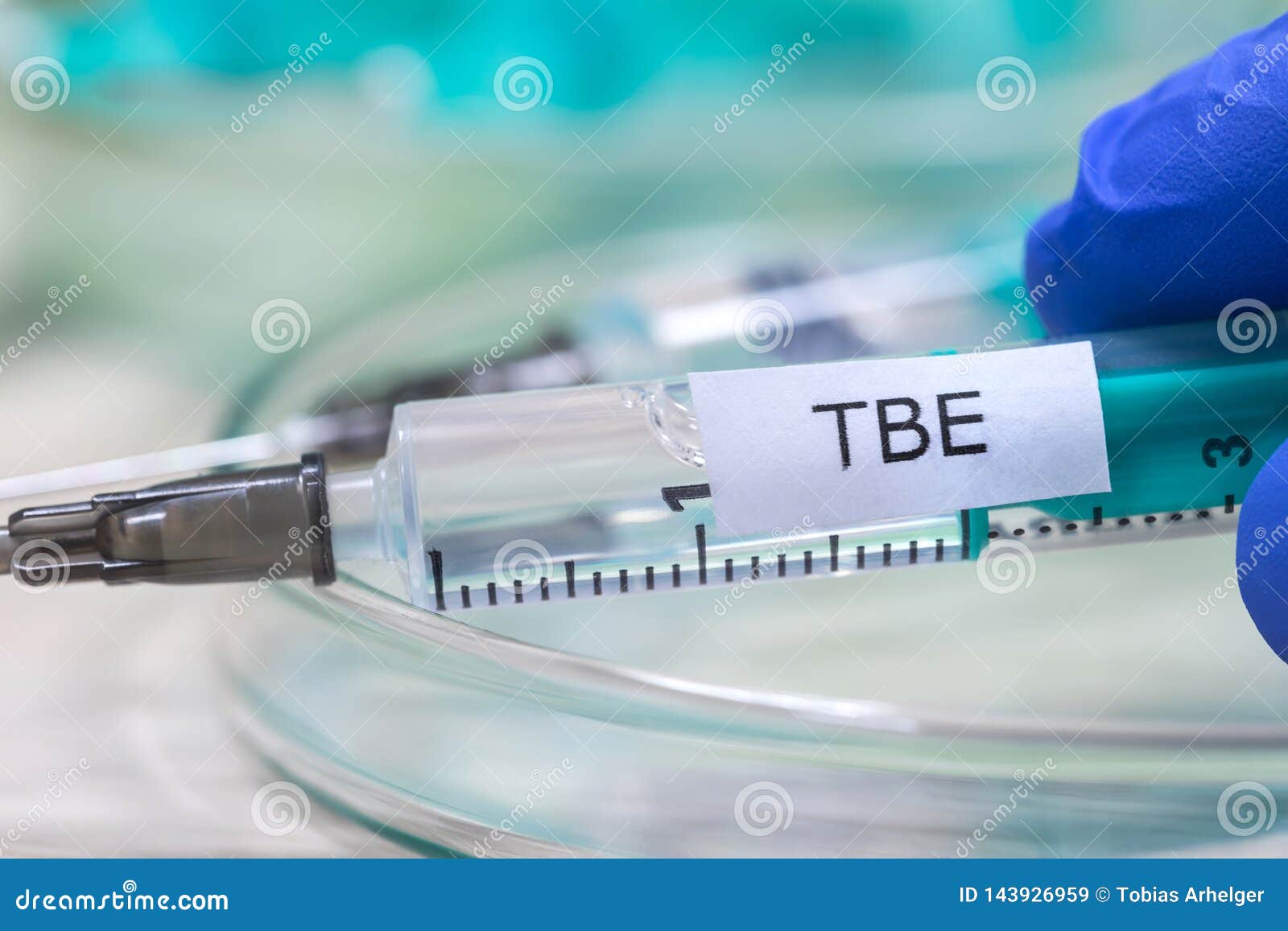 Tbe Vaccination Syringe Background Stock Image - Image of illness, help ...