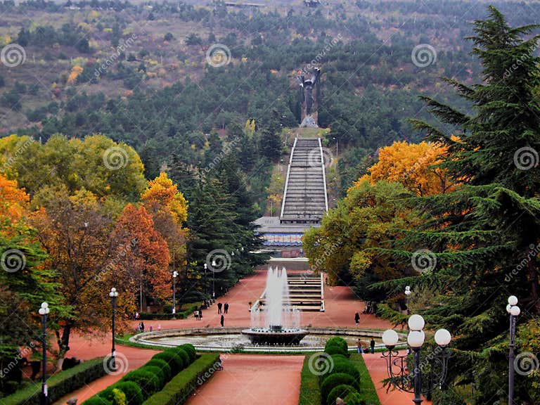 Tbilisi stock image. Image of fall, park, leaves, tbilisi - 12052919
