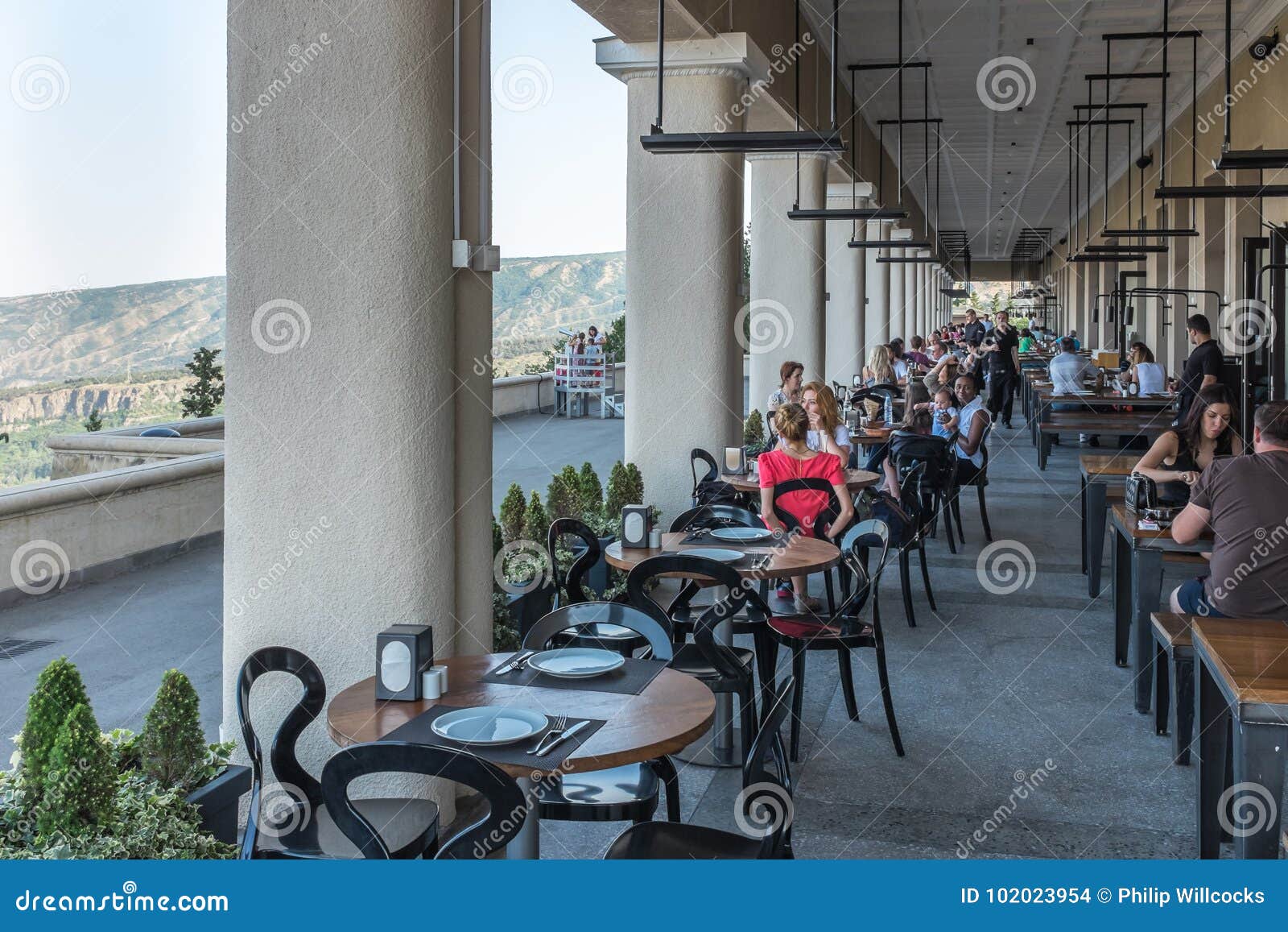 Tbilisi Compleja Funicular Georgia Imagen de archivo editorial - Imagen ...