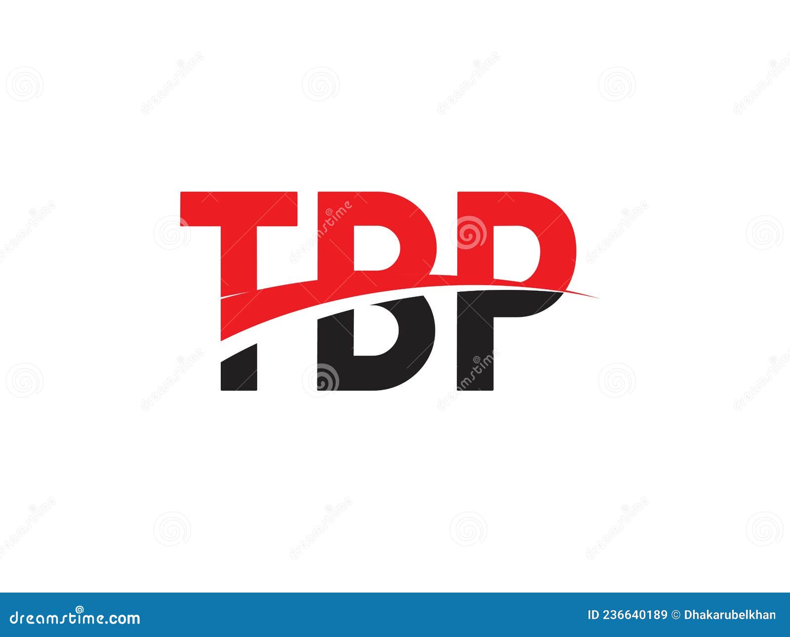 TBP Letter Initial Logo Design Vector Illustration Stock Vector ...
