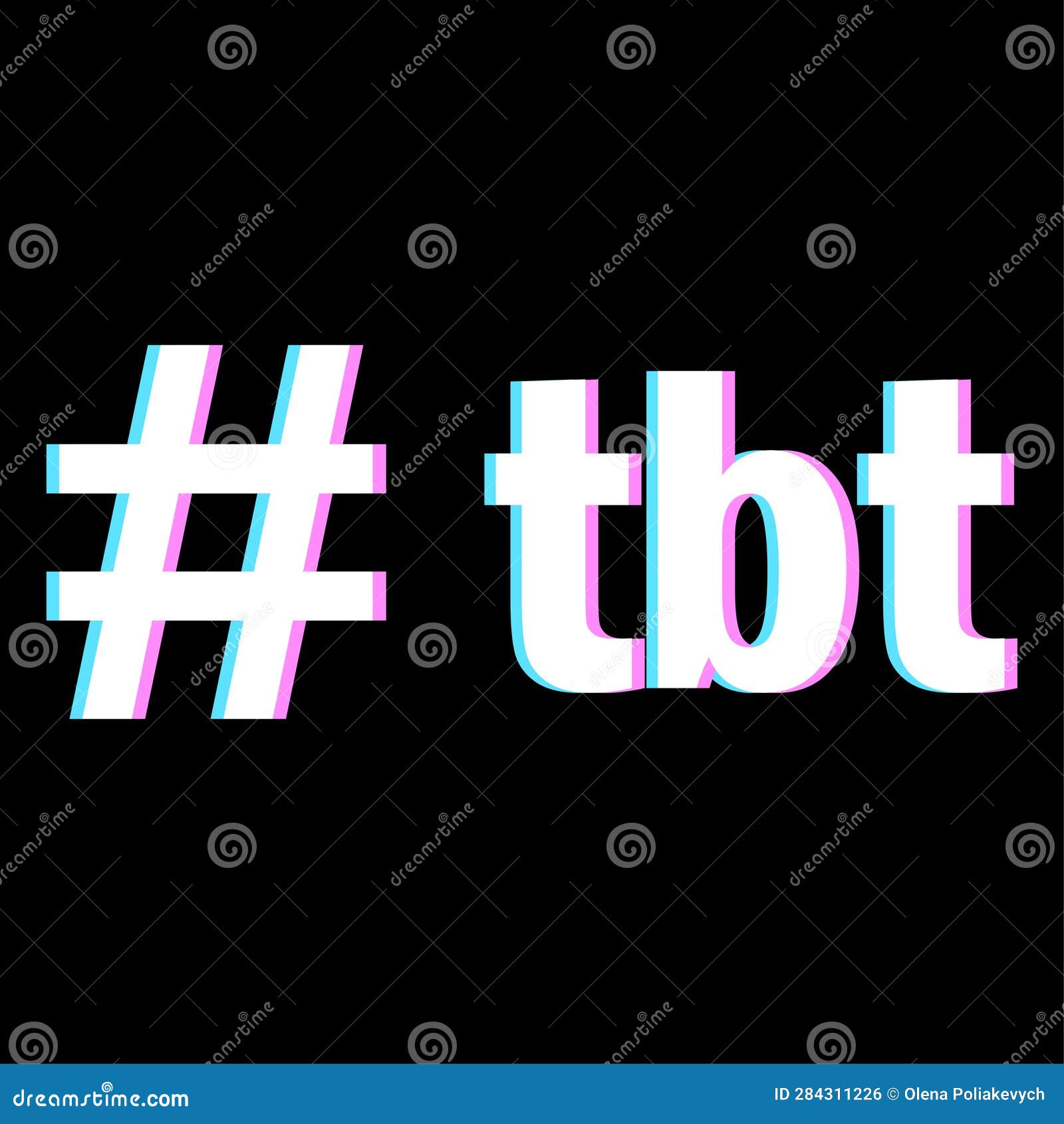 Tbt Hashtag. Thursday Throwback Symbol. Vector Illustration. EPS 10 ...