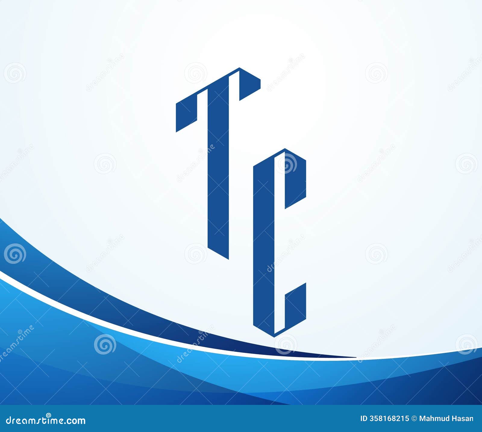 TC Alphabet Letter Logo Design Template Elements Stock Vector ...