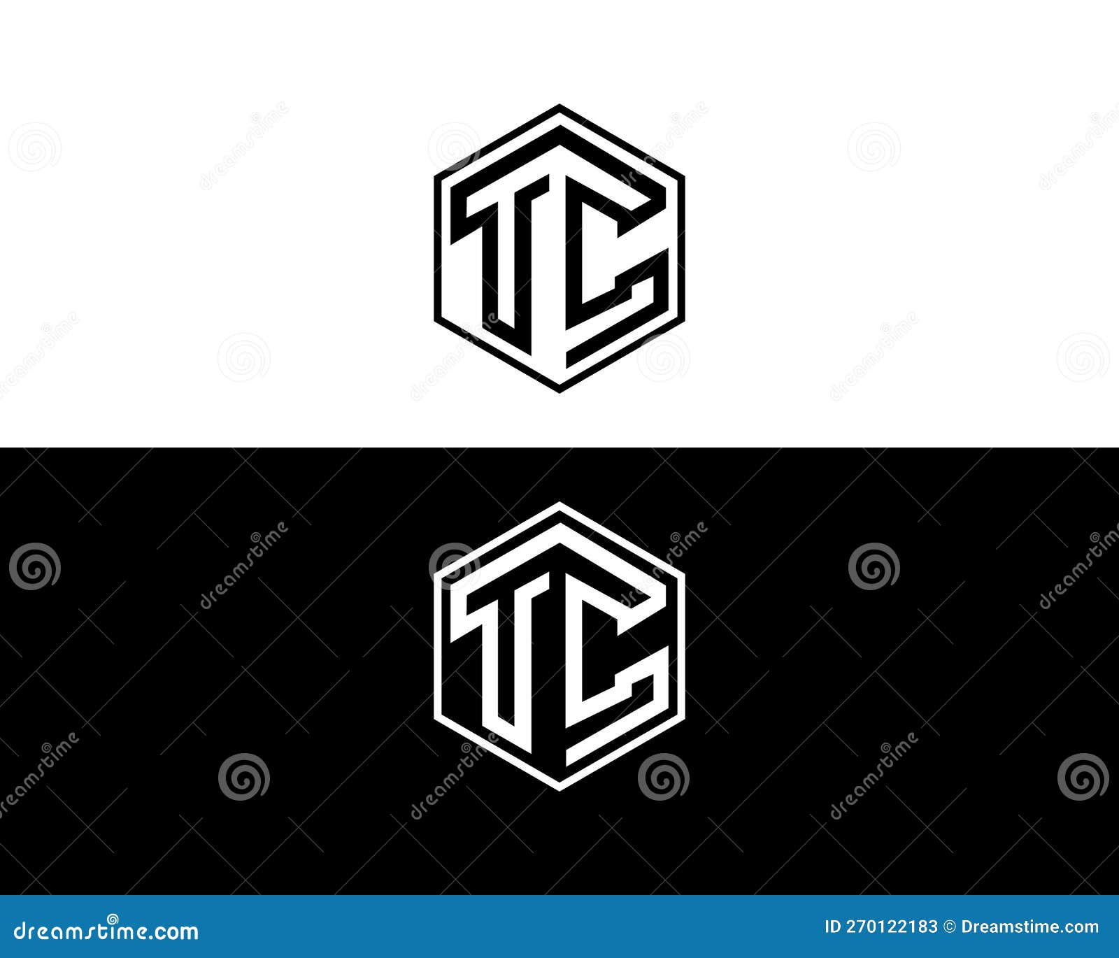 TC Letter Logo And Icon Vector | CartoonDealer.com #270122183