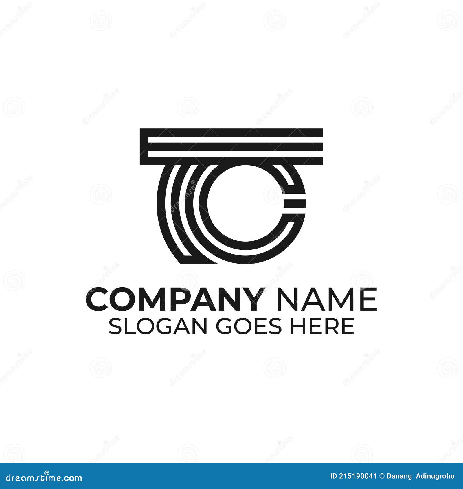 TC Letter Name Logo Design Inspirations, T and C Monogram Logo Template ...