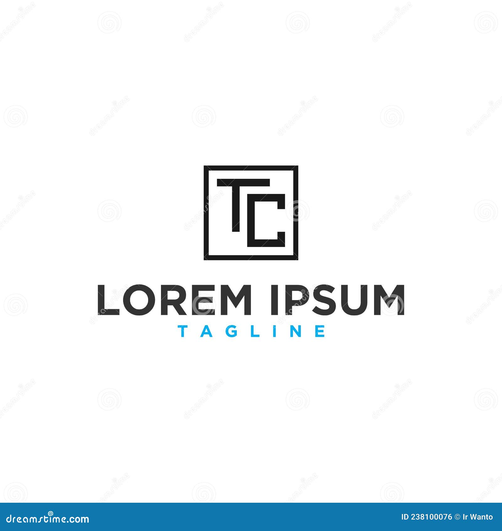 Tc Monogram Logo Design Inspiration Stock Vector - Illustration of ...