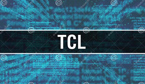 Tcl with Digital Java Code Text. Tcl and Computer Software Coding ...