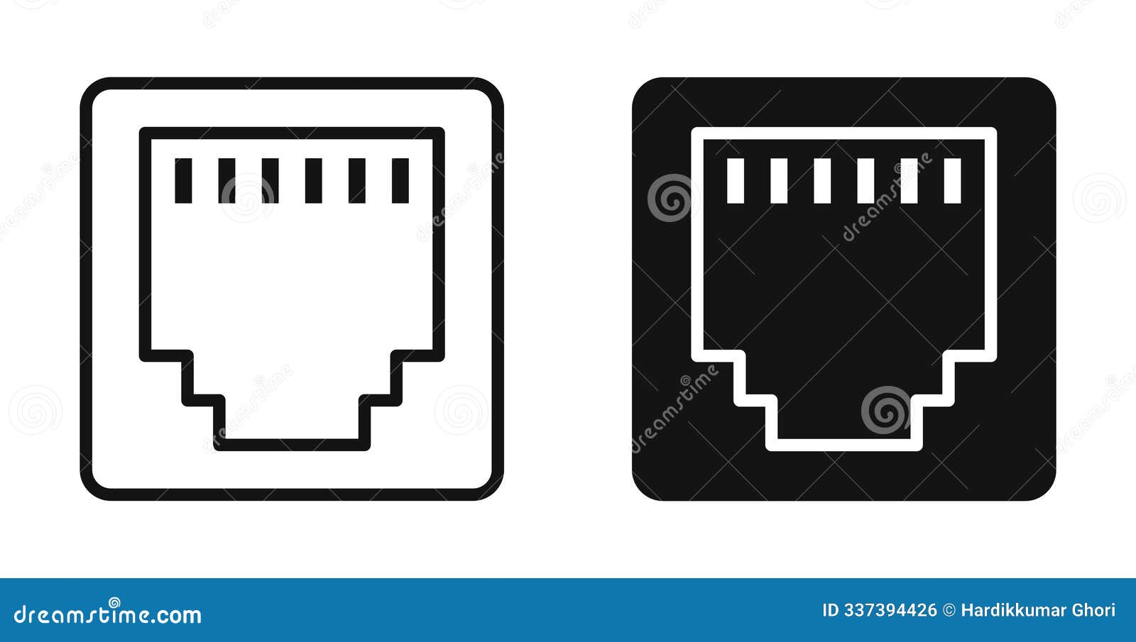 TCP Thin Line Vector Icon Set Stock Vector - Illustration of symbol ...