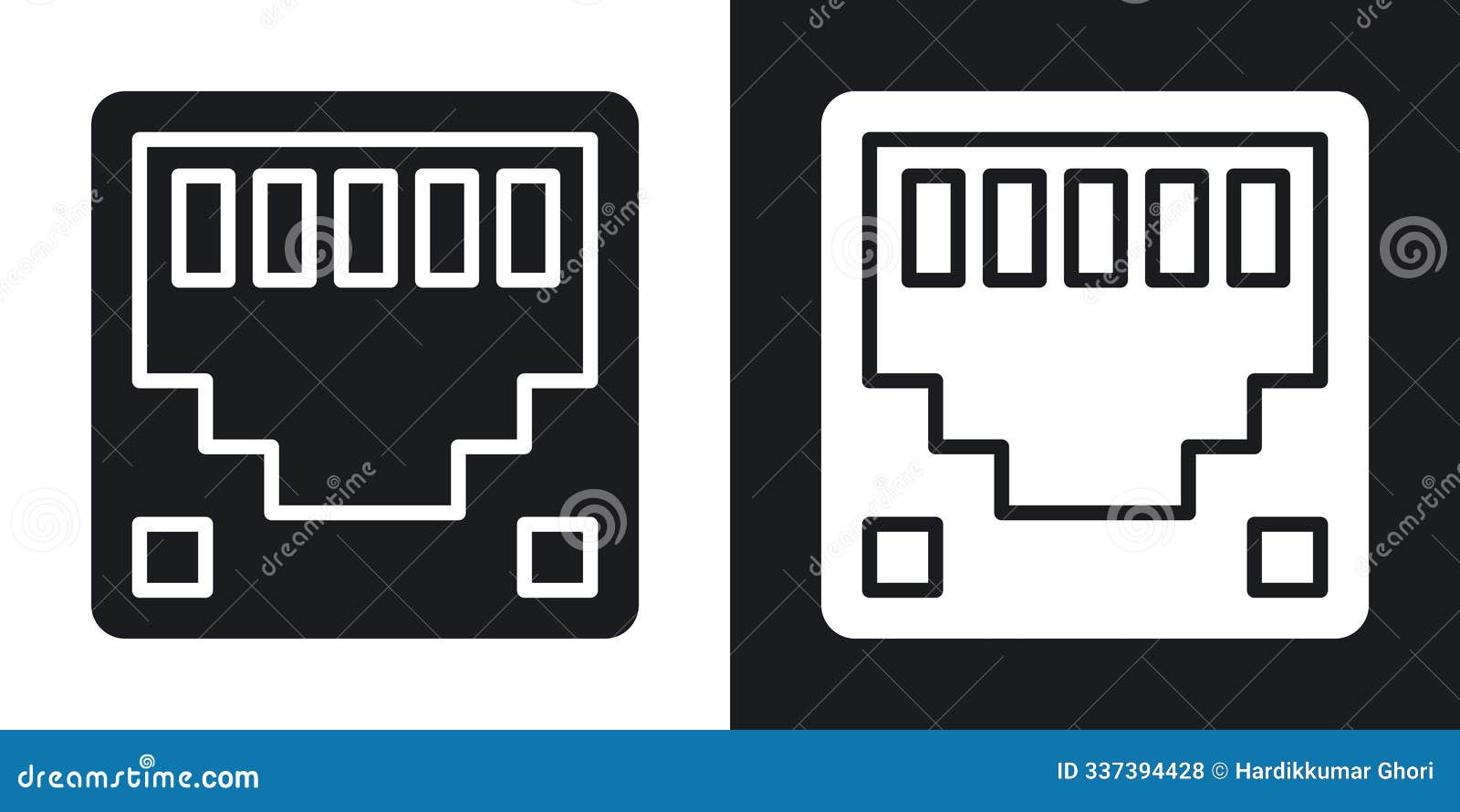 TCP Thin Line Vector Icon Set Stock Vector - Illustration of symbol ...