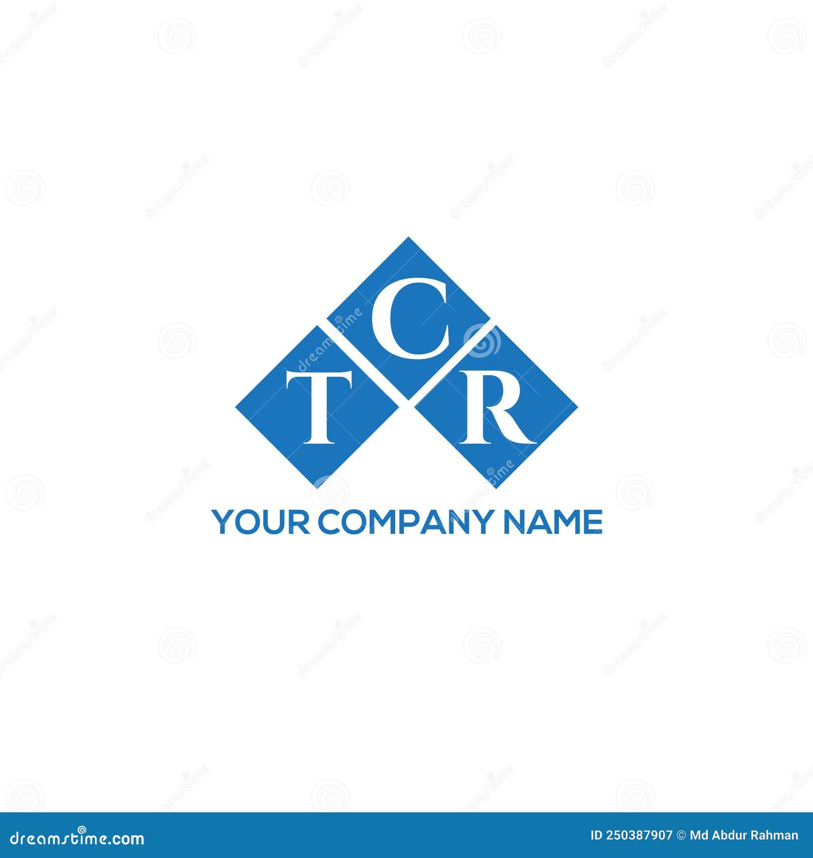 TCR Letter Logo Design on BLACK Background. TCR Creative Initials ...