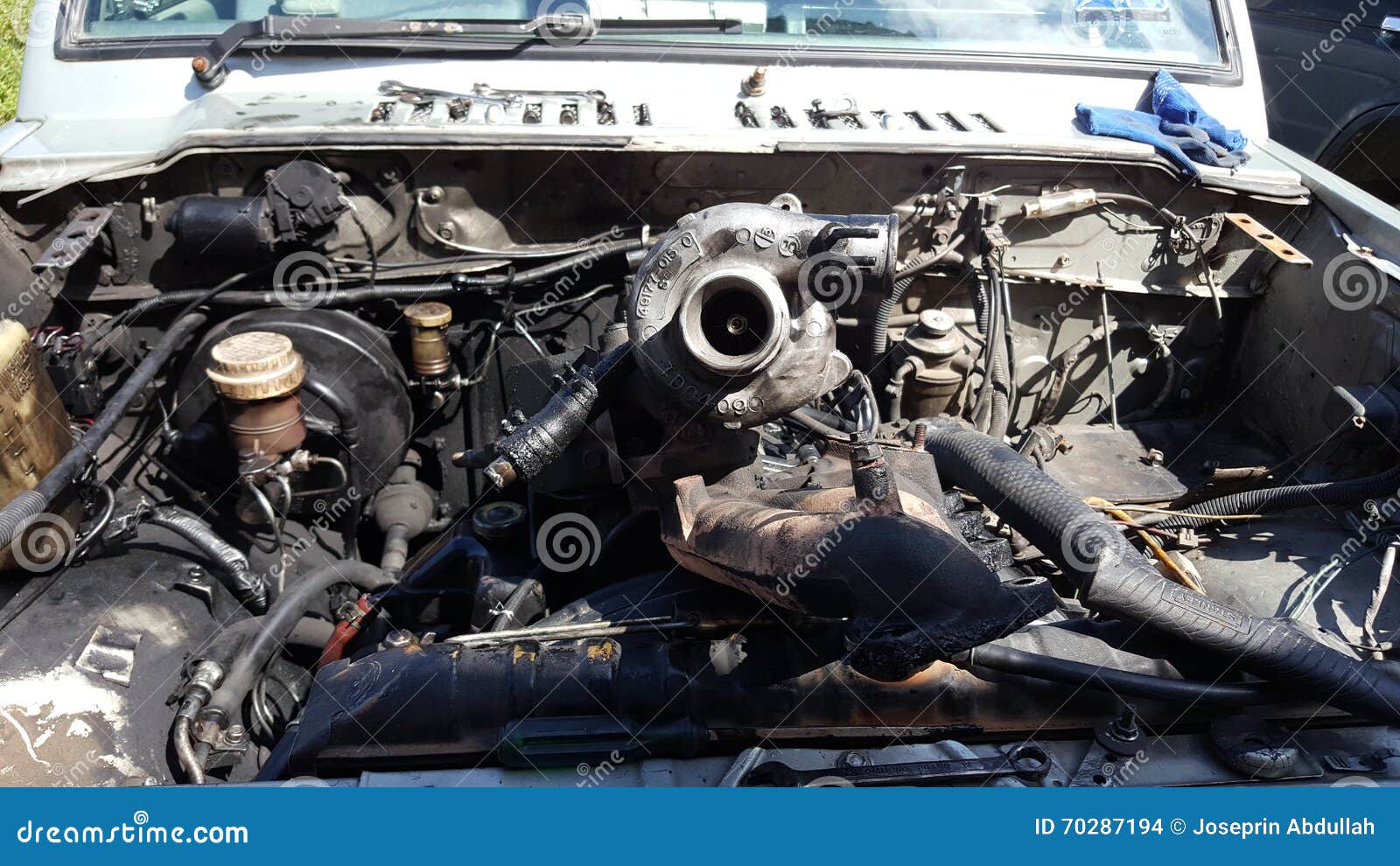 TDO4 Mitsubishi Turbo imagen de archivo editorial. Imagen de turbo ...