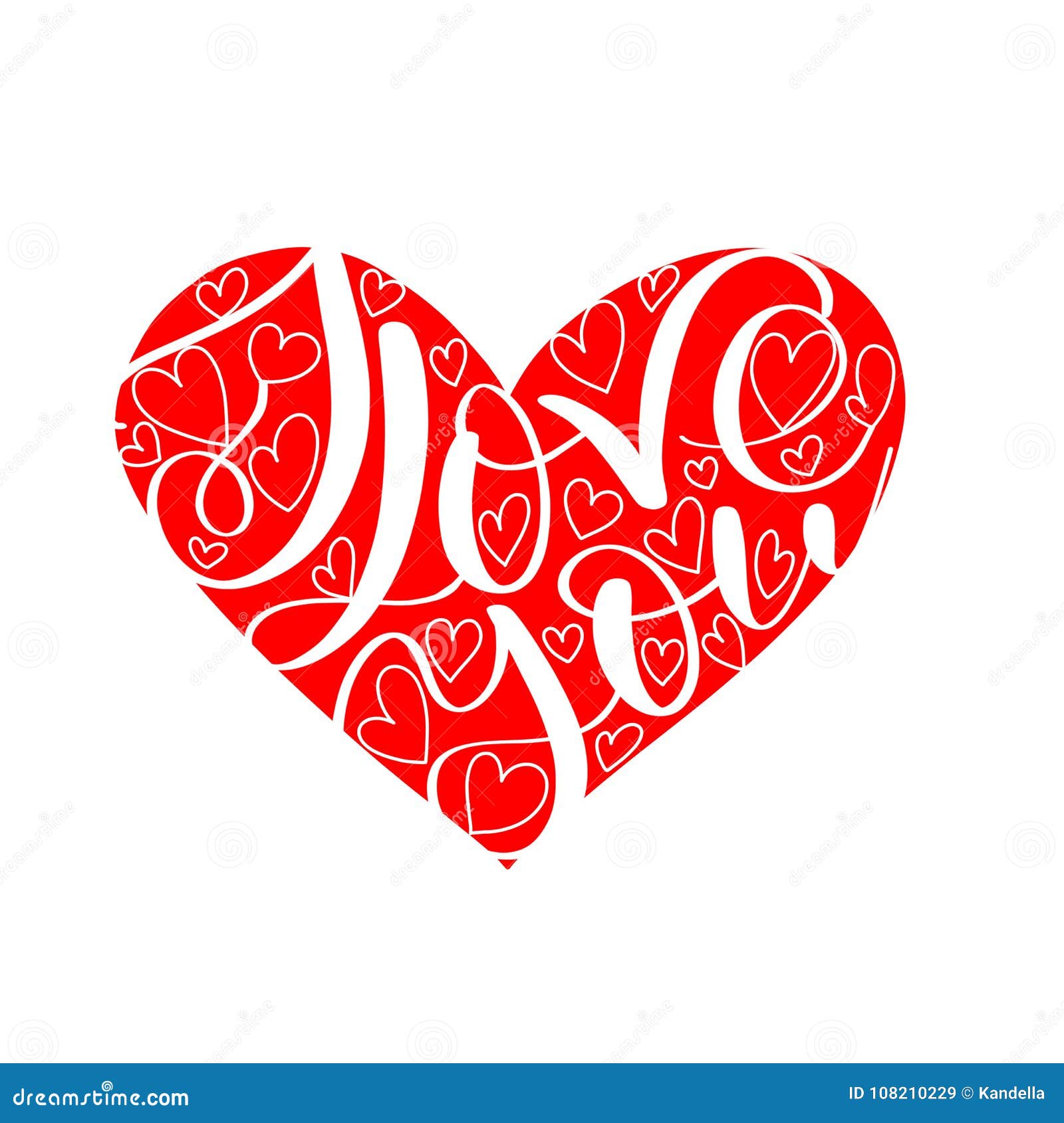 Te Amo Texto En Forma Del Corazón Ilustración del Vector - Ilustración ...