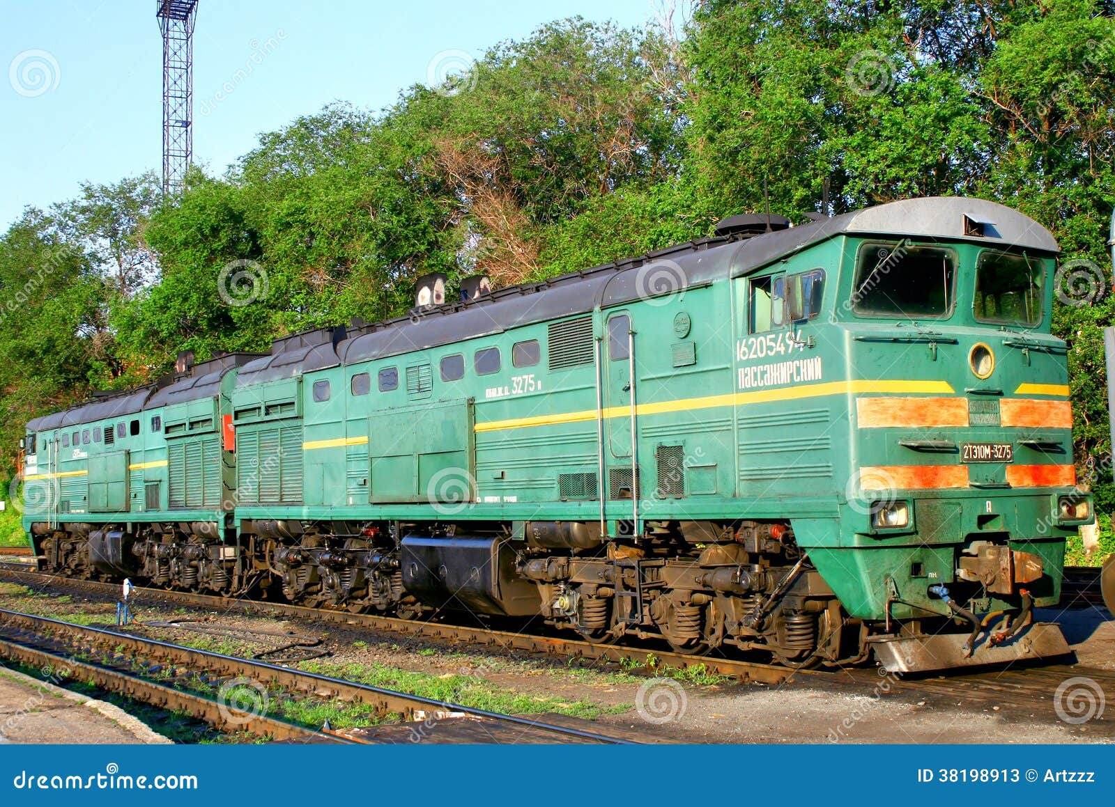 TE10 Diesel-electric Locomotive Editorial Stock Photo - Image: 38198913