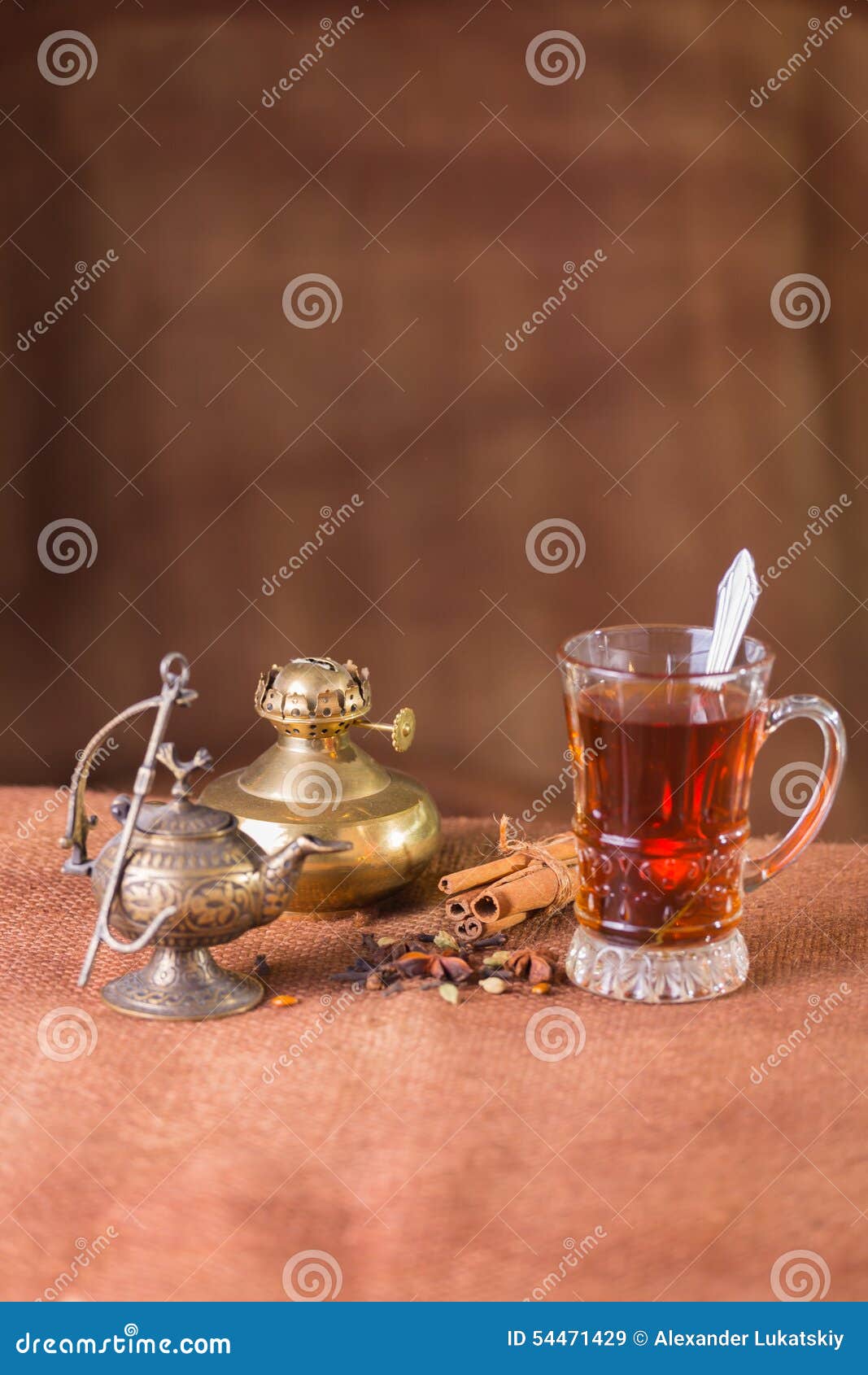Tea in the Arab style stock image. Image of arabic, date - 54471429