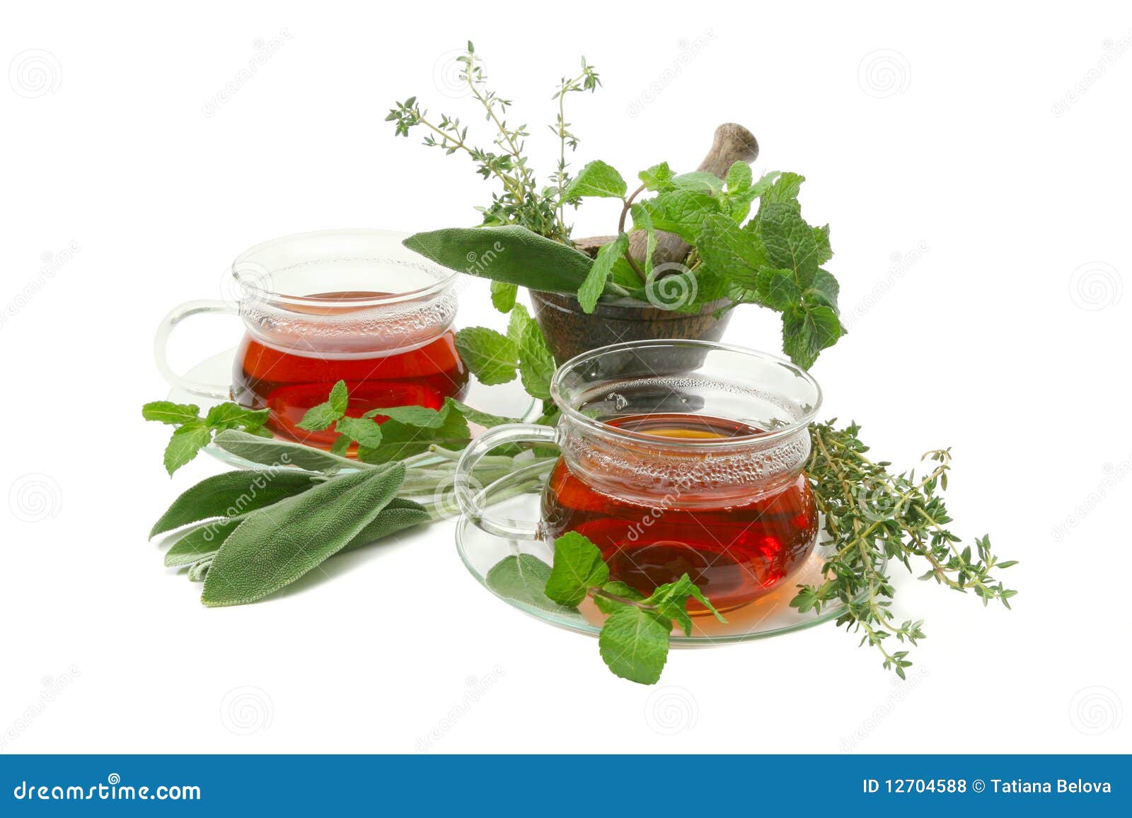 Tea with aromatic herbs. stock photo. Image of still - 12704588