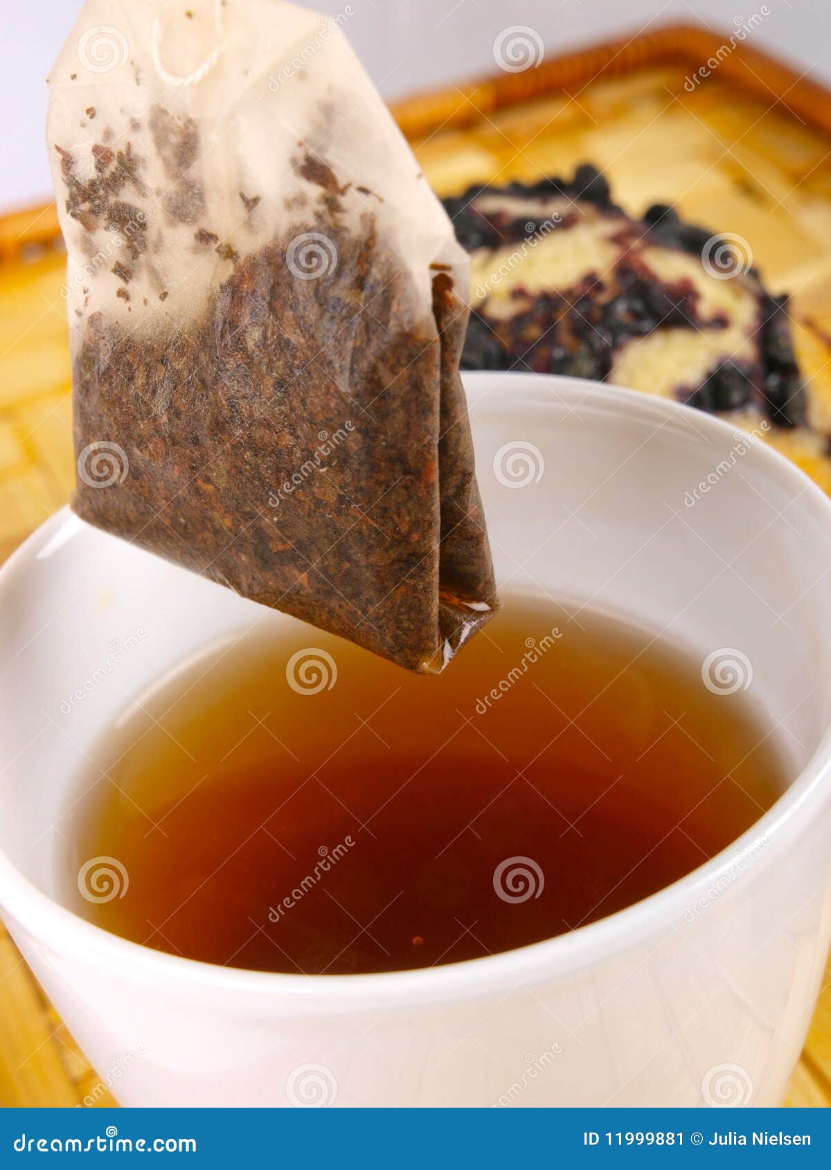 Tea back over a teacup stock image. Image of teacup, cafe - 11999881