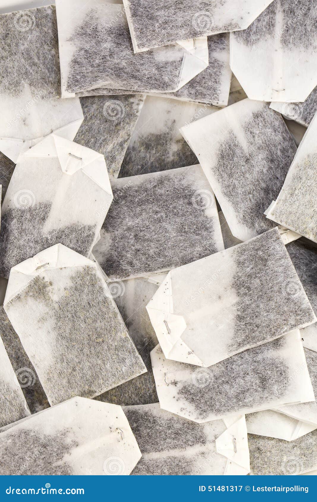 Tea bags stock image. Image of green, pure, macro, bags - 51481317