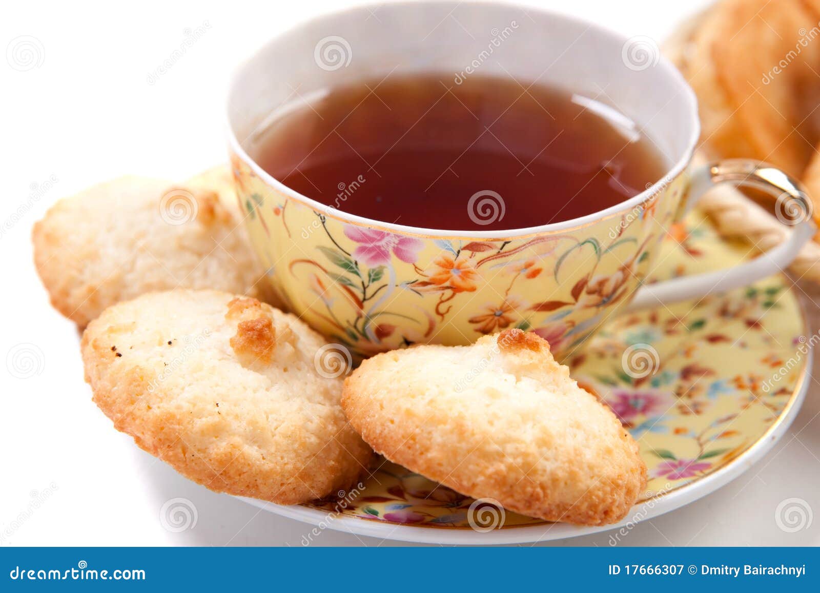 Tea with baking stock image. Image of snack, liquid, food - 17666307