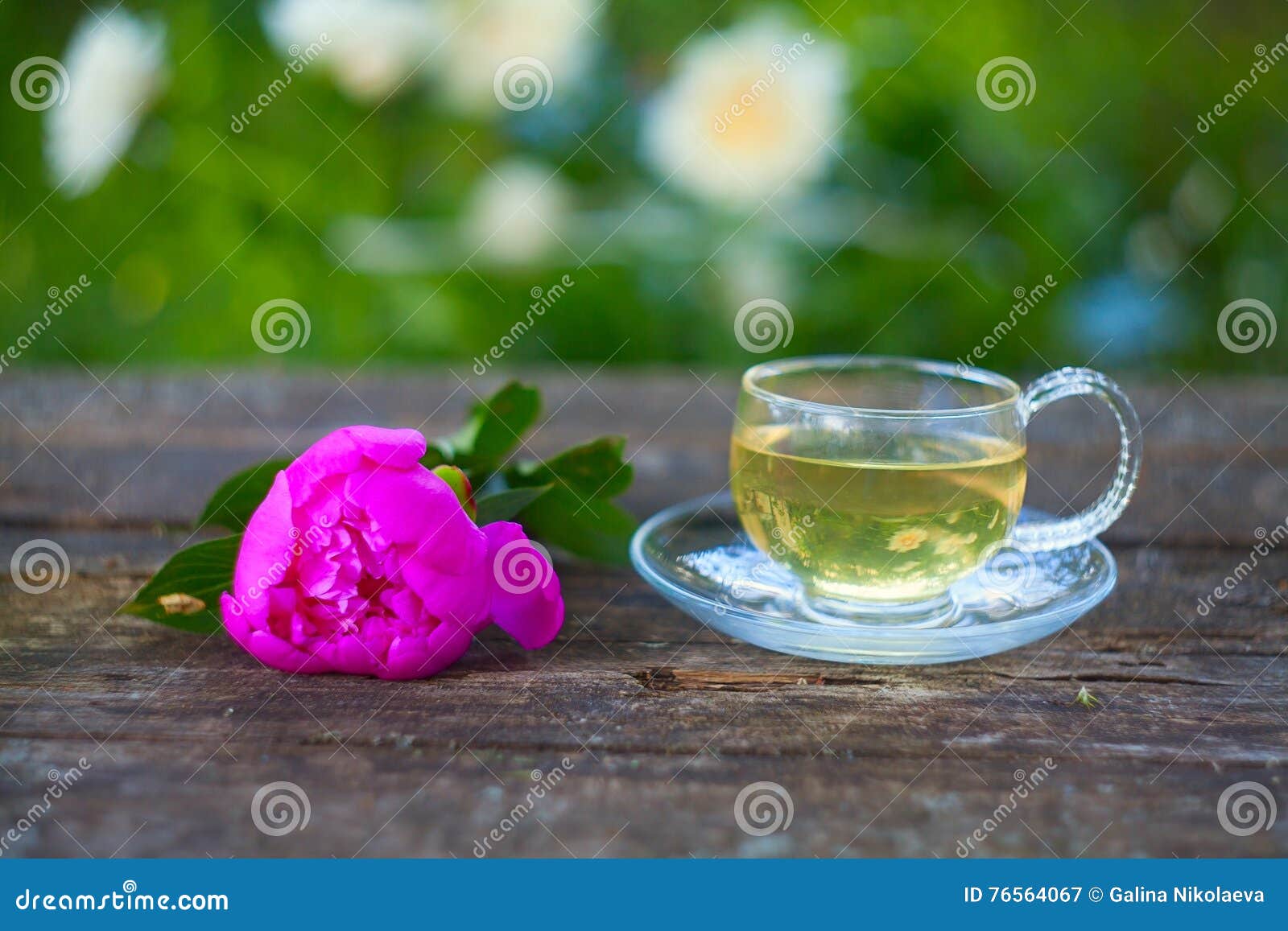 Tea in beautiful cup stock image. Image of beautiful - 76564067