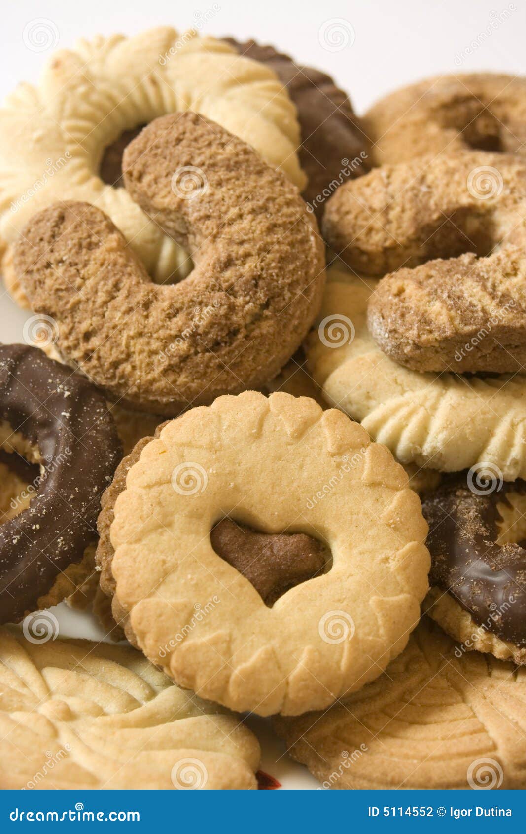 Tea biscuits stock photo. Image of cacao, baked, meal - 5114552